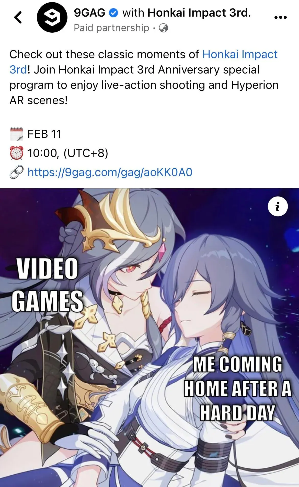 When you come home be like Honkai Impact 3rd | HoYoLAB