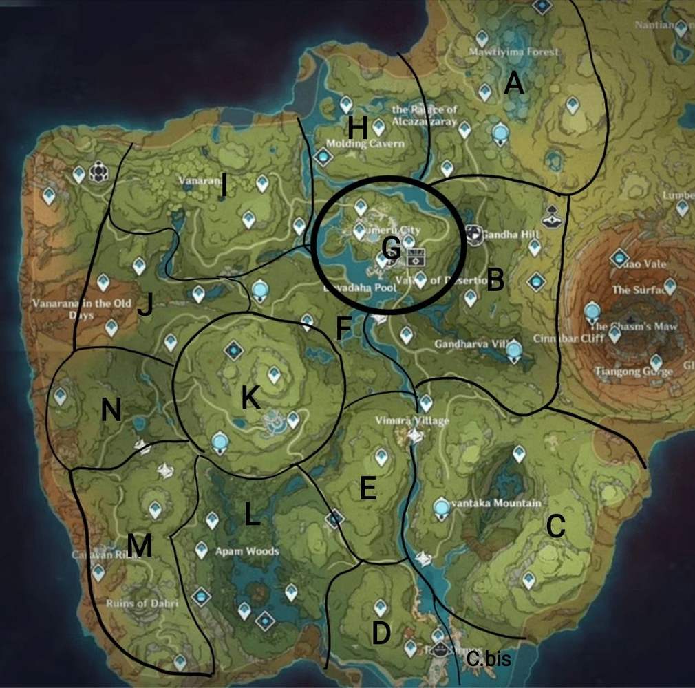 Plan d'exploration : "Sumeru - Jungle luxuriante" Genshin Impact | HoYoLAB