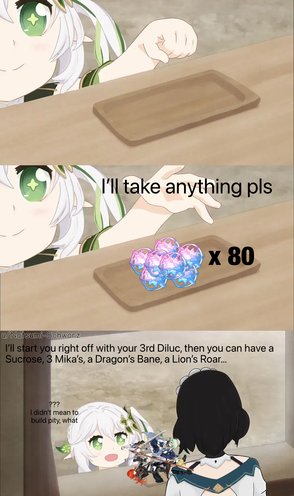 I unintentionally built pity in the best way possible Genshin Impact ...