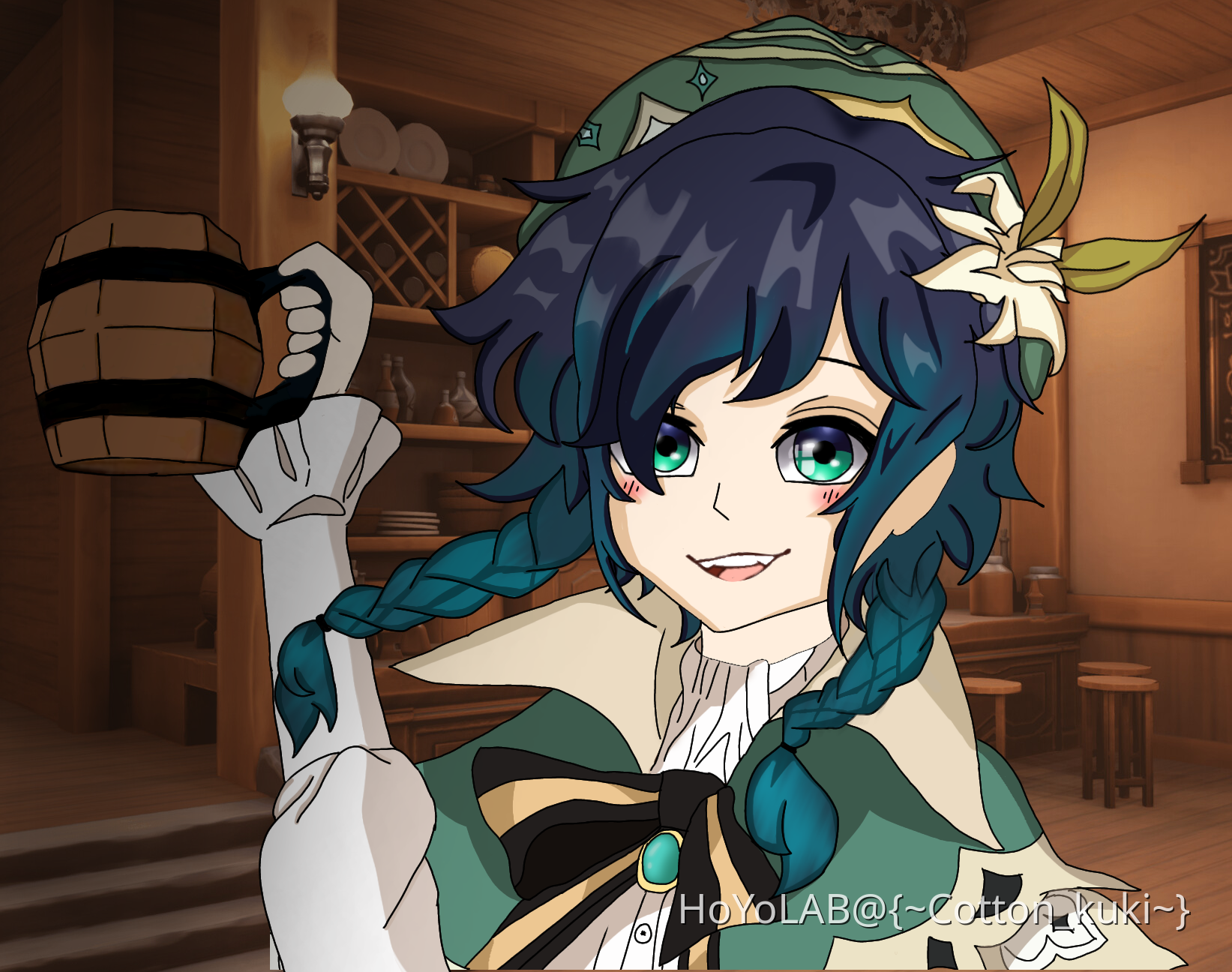 Venti fanart! Genshin Impact | HoYoLAB