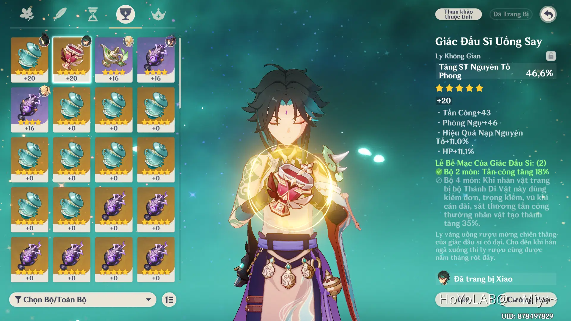 Xiao tui build z ổn chx z Genshin Impact | HoYoLAB