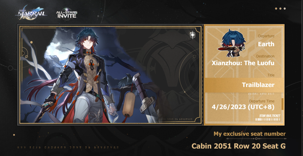 Reminder to do the HSR event for stuff: Day 17 Honkai: Star Rail | HoYoLAB