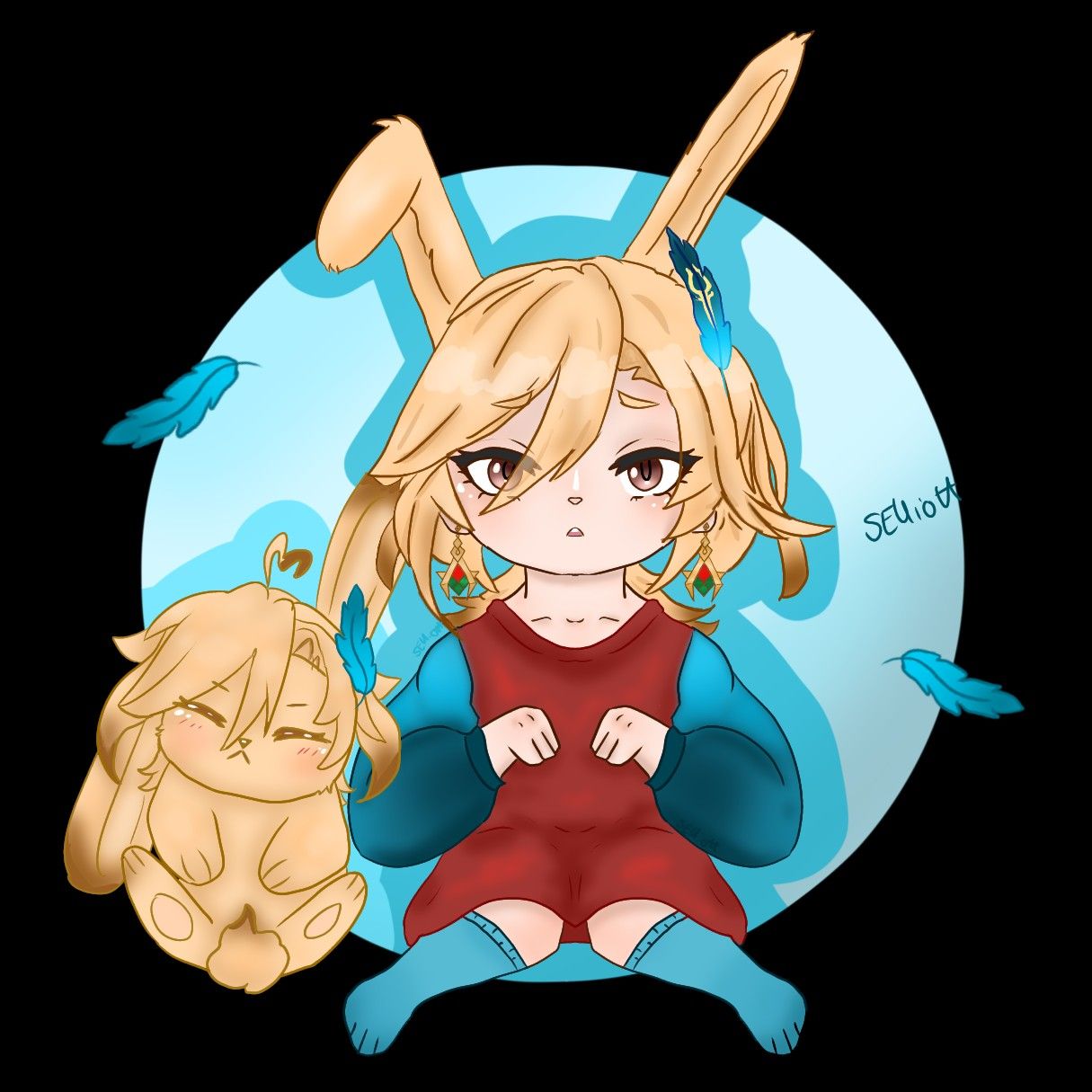 Kaveh As A Bunny Genshin Impact | HoYoLAB