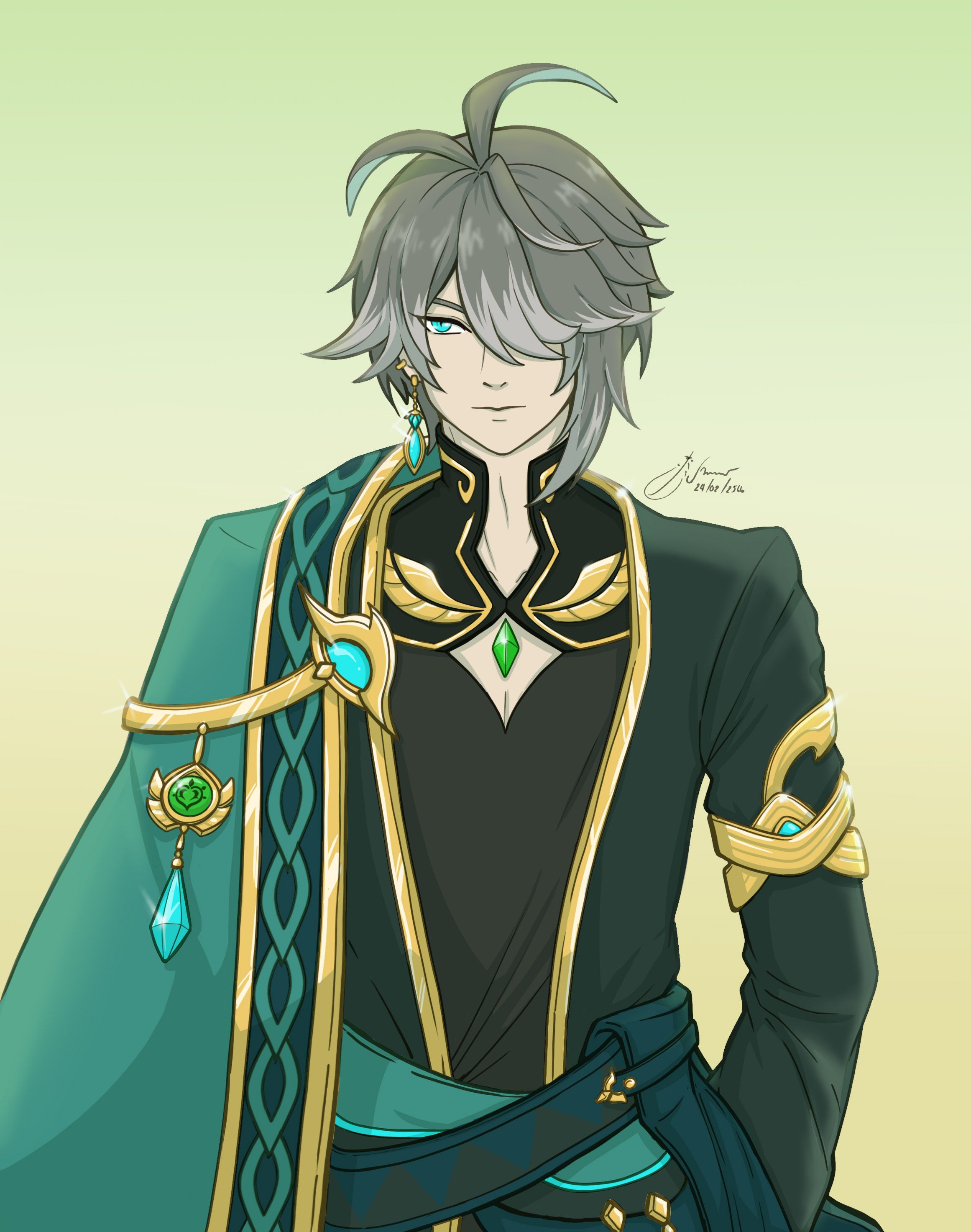 Fanart Alhaitham Genshin Impact | HoYoLAB