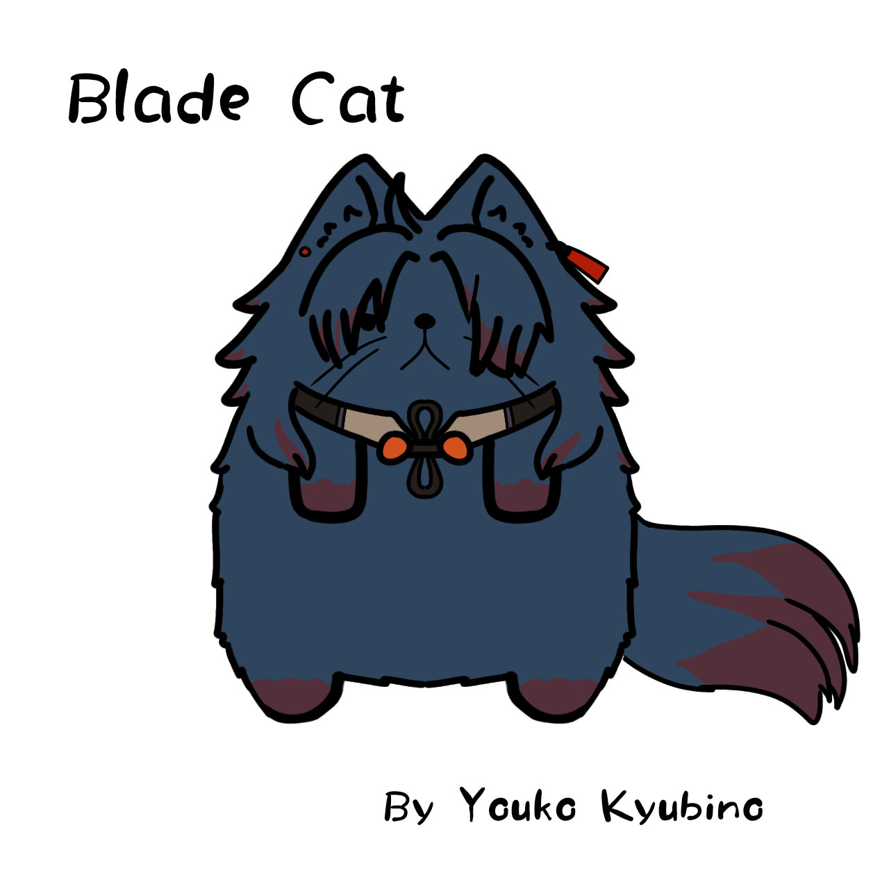 Blade as a chonky cat Honkai: Star Rail | HoYoLAB