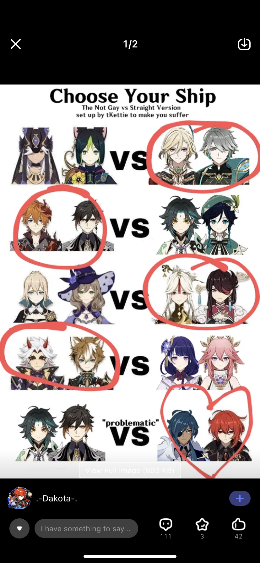 Exposting proshippers pt 2. Genshin Impact | HoYoLAB