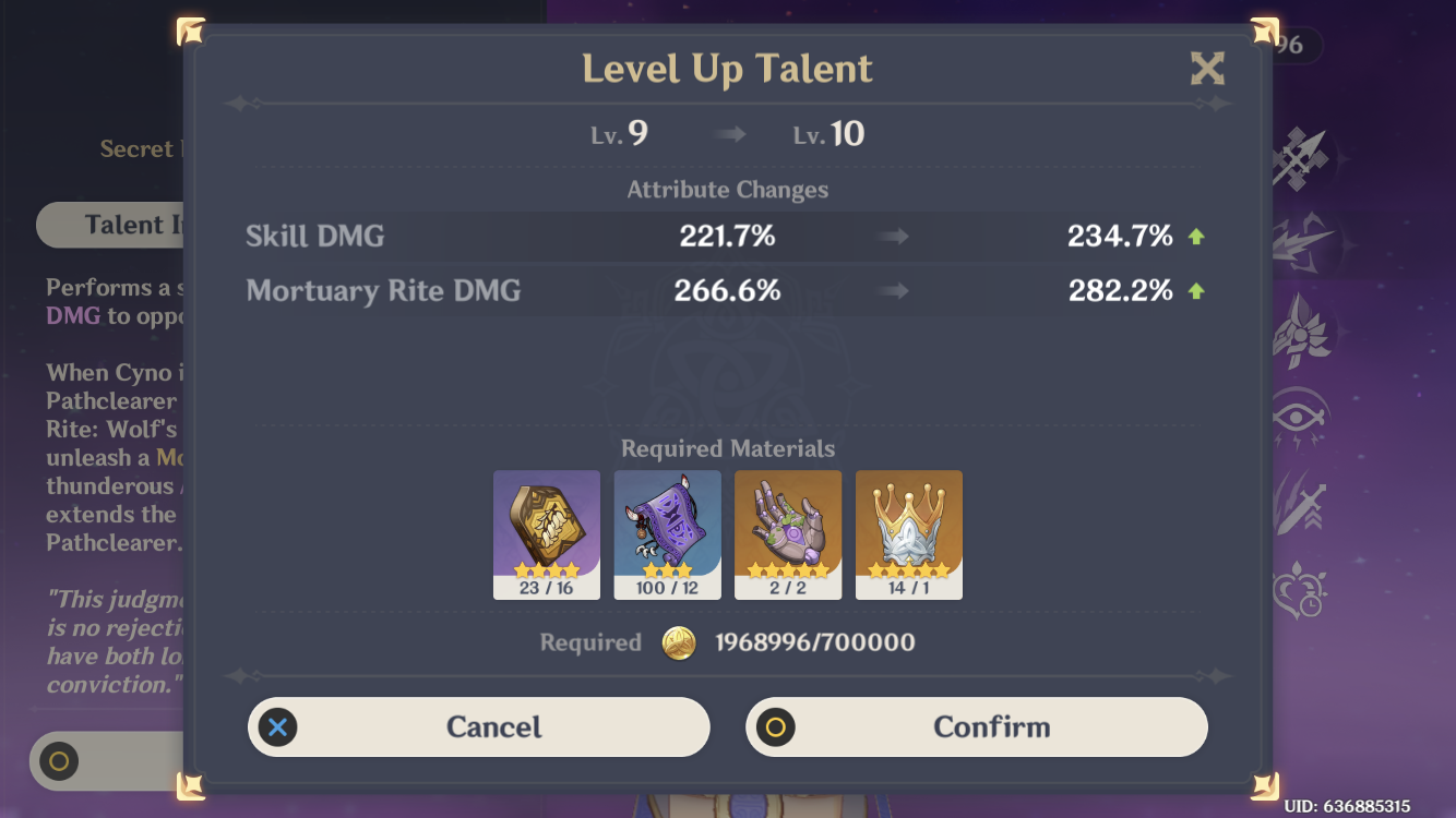 First talent crowned for cyno Genshin Impact | HoYoLAB