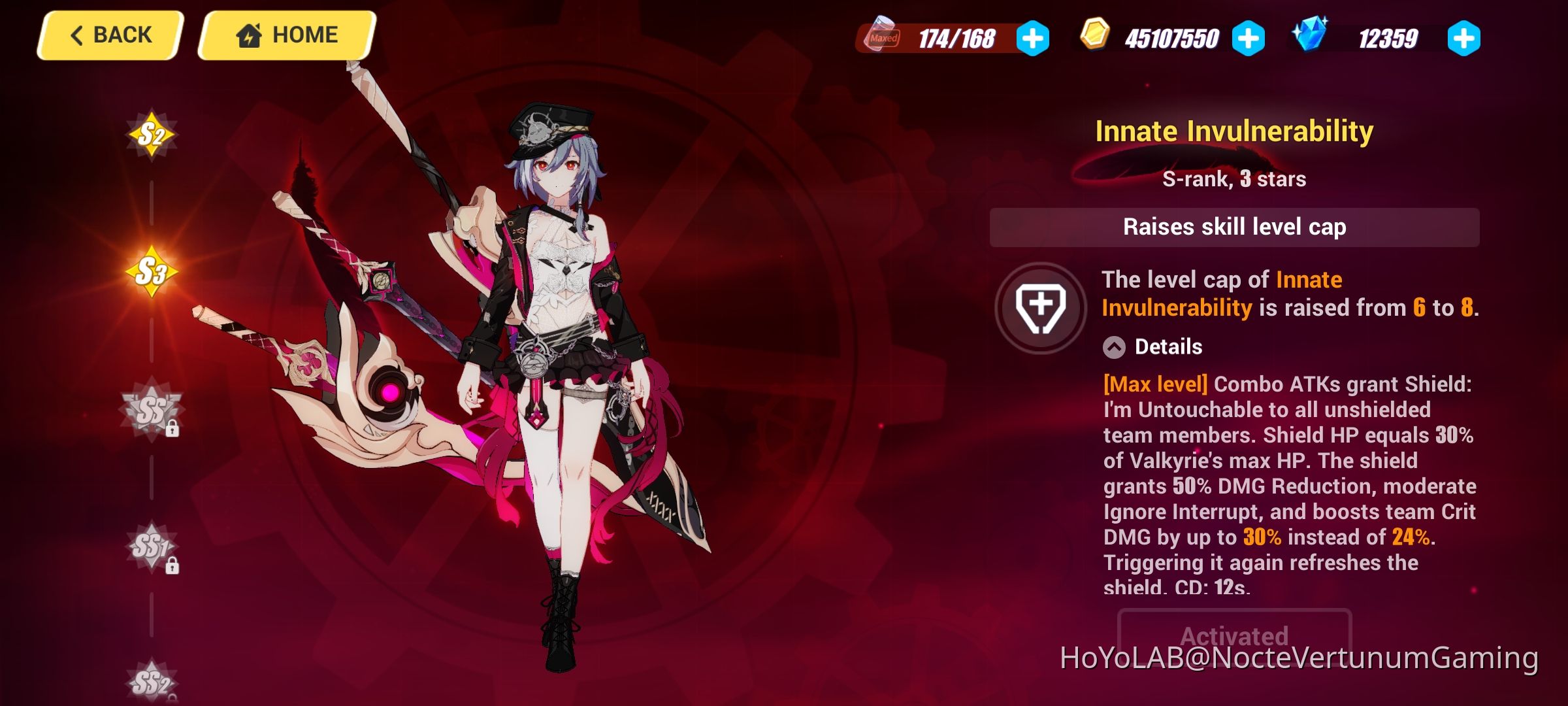 My Senti-Chan is now S3😊 Honkai Impact 3rd | HoYoLAB