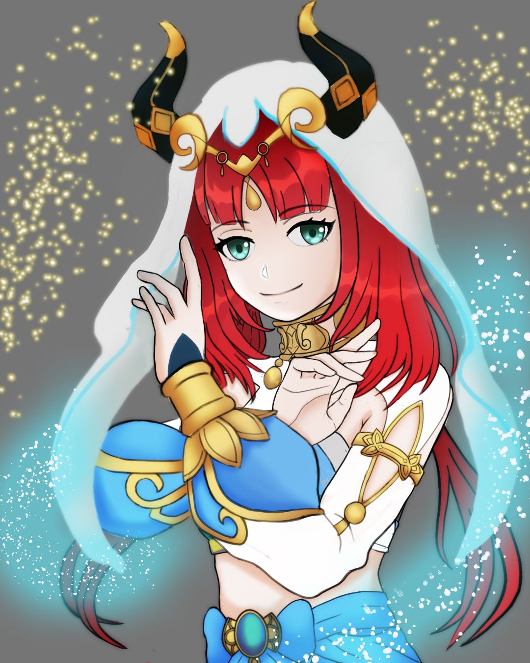 Nilou fan art Genshin Impact | HoYoLAB