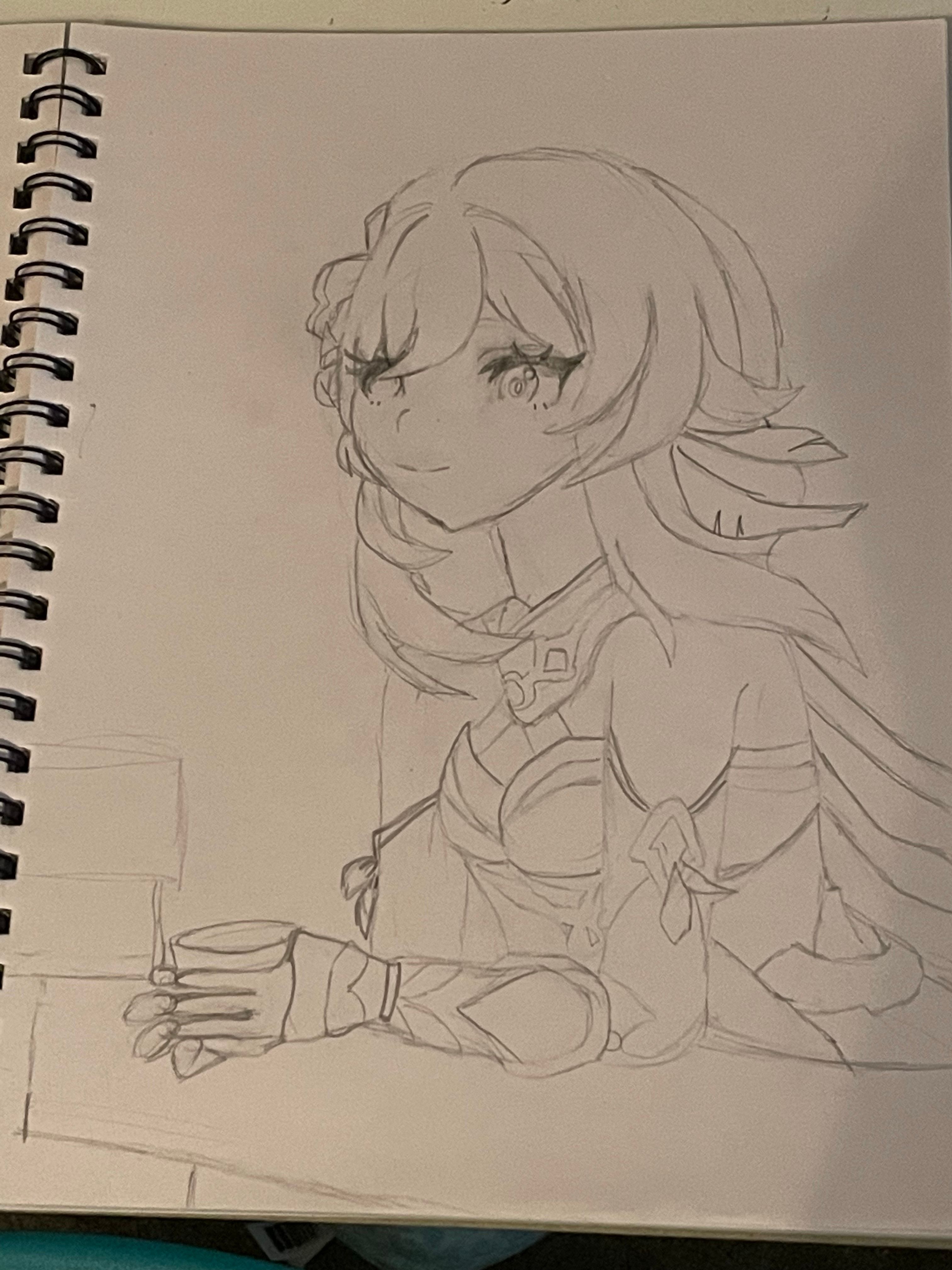 My lumine drawing!!! Genshin Impact | HoYoLAB