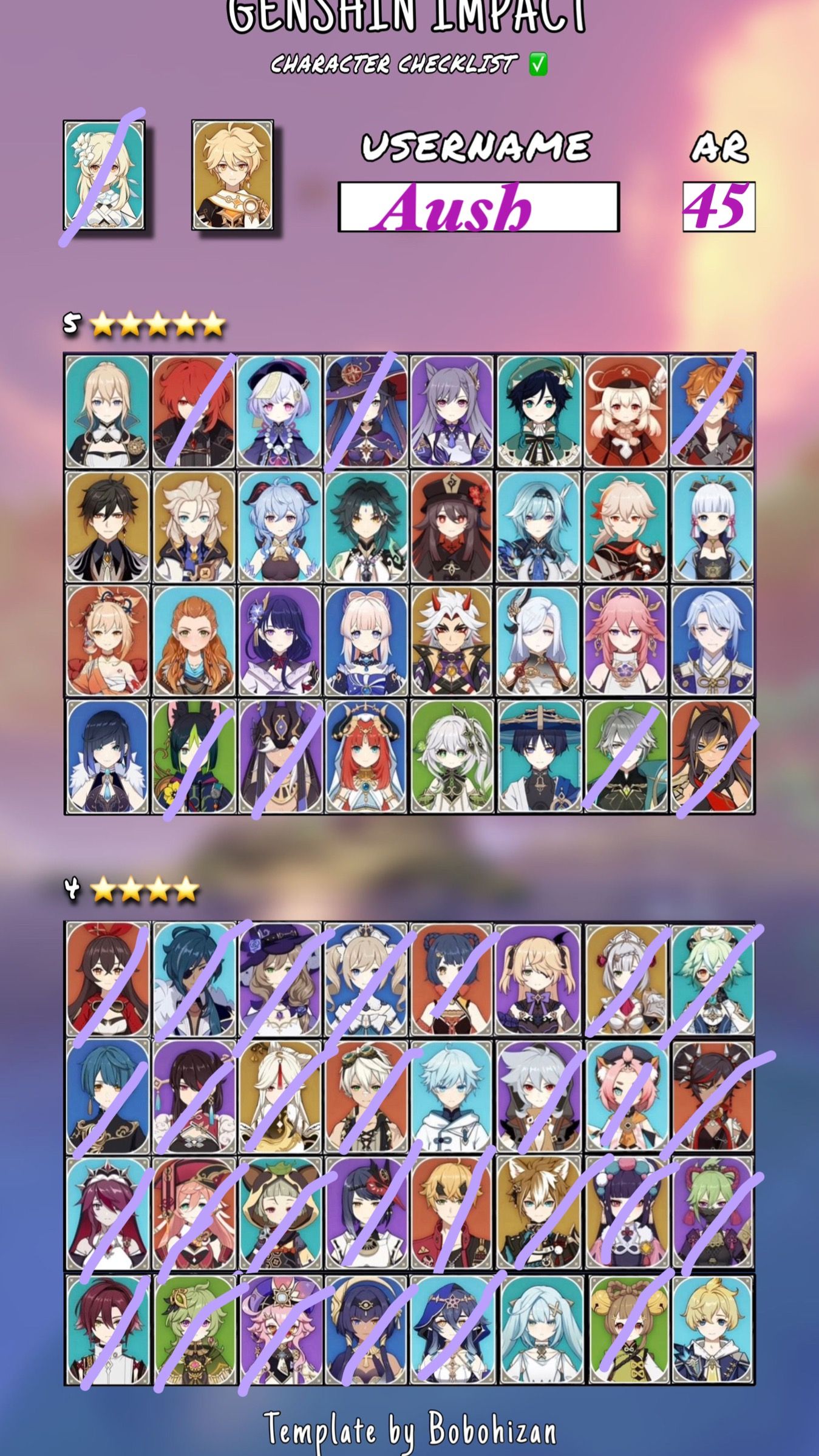 Character List Update 🩷 Genshin Impact | HoYoLAB