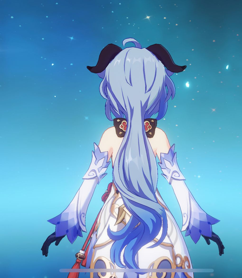 how does ganyus hair work? Genshin Impact | HoYoLAB