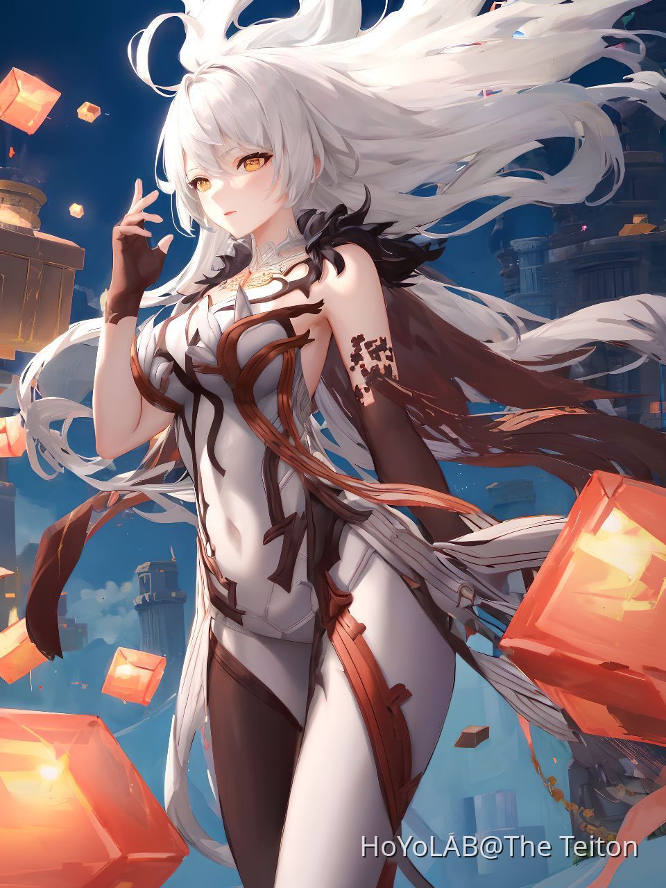 Asmoday and Denro Archon collection Genshin Impact | HoYoLAB