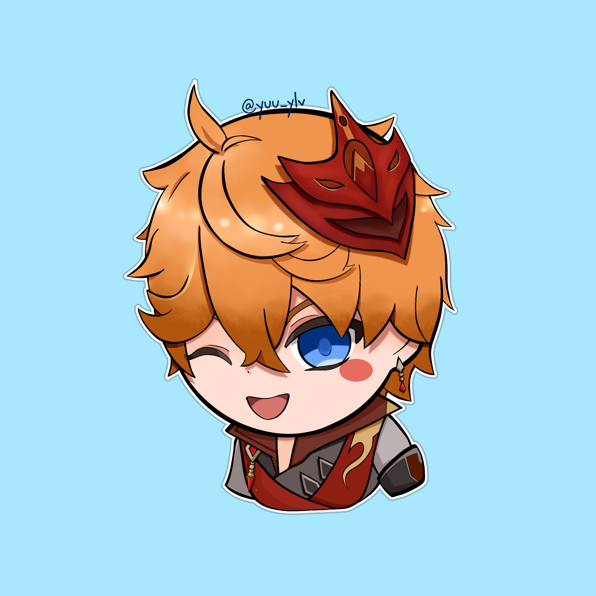 Childe chibi Genshin Impact | HoYoLAB