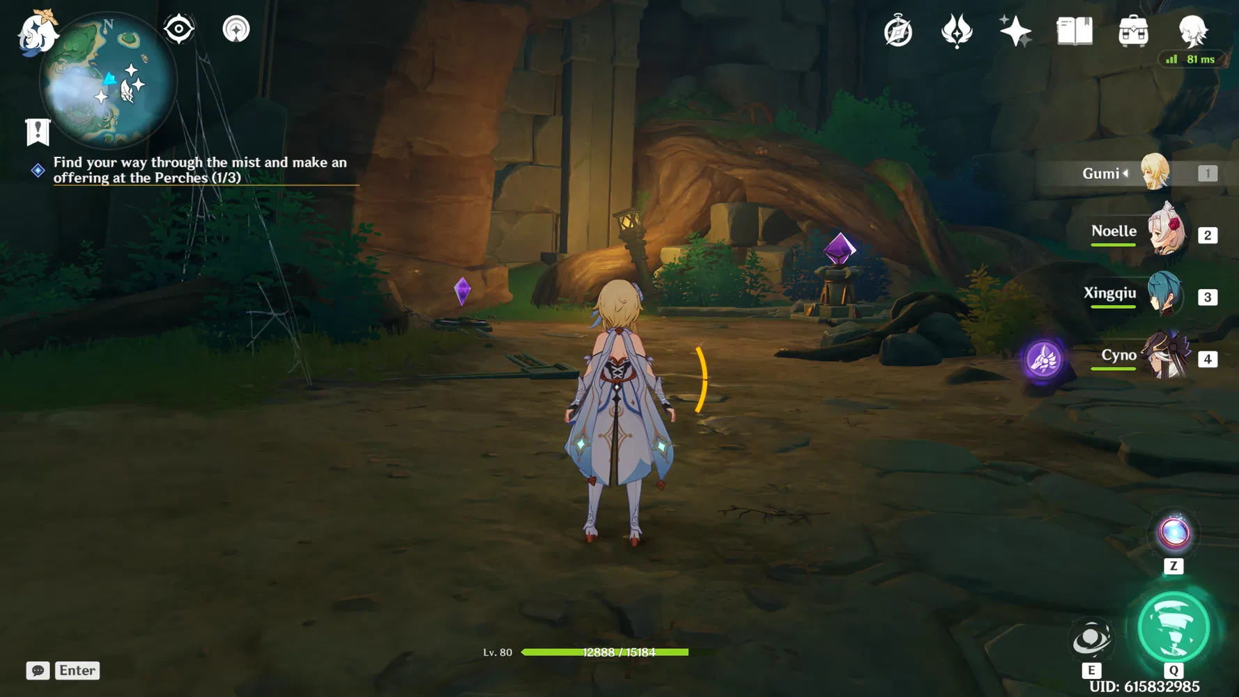 Bugged "Through the mist" relay stone puzzle Genshin Impact | HoYoLAB