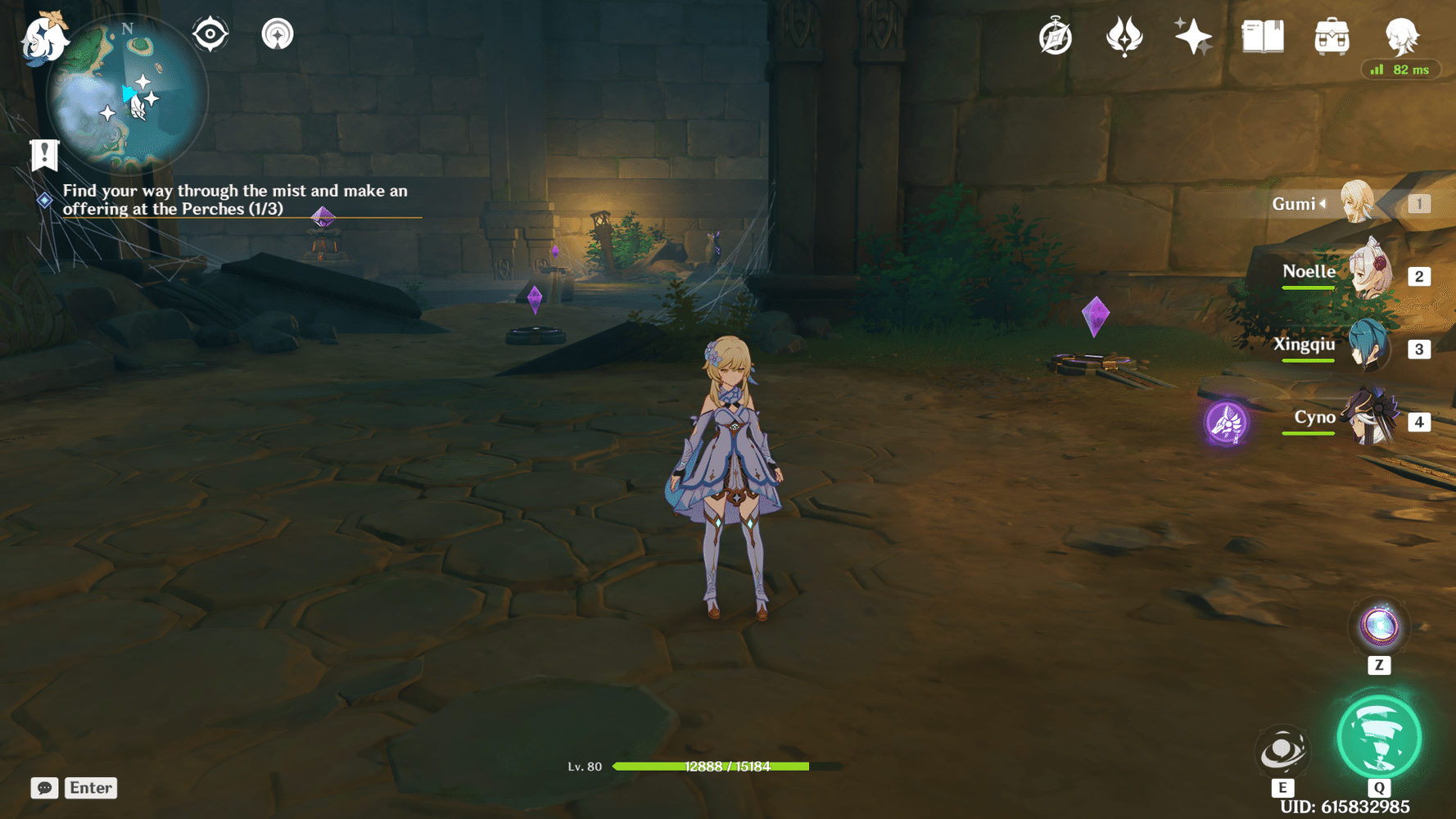 Bugged "Through the mist" relay stone puzzle Genshin Impact | HoYoLAB