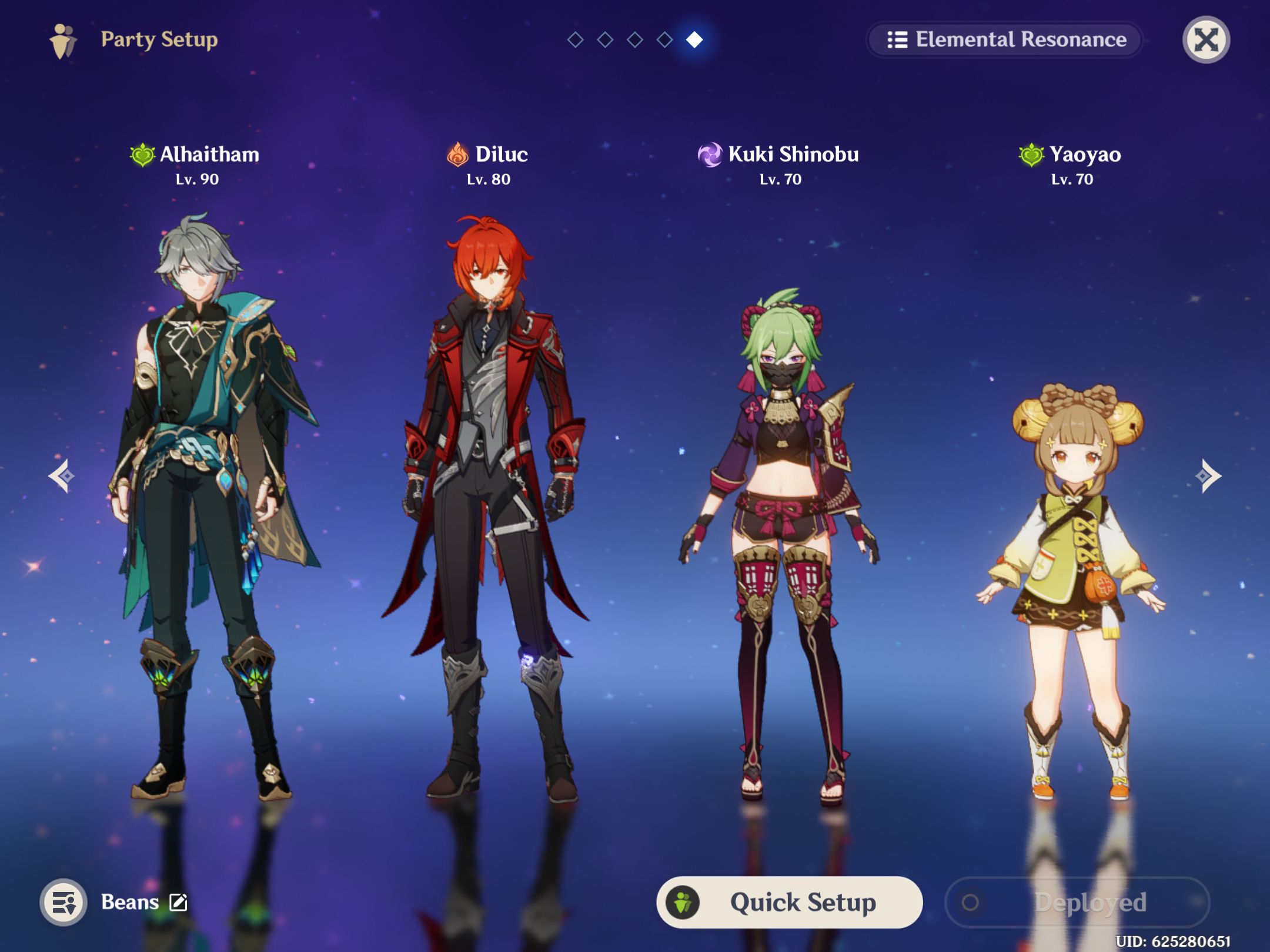 my current team Genshin Impact | HoYoLAB