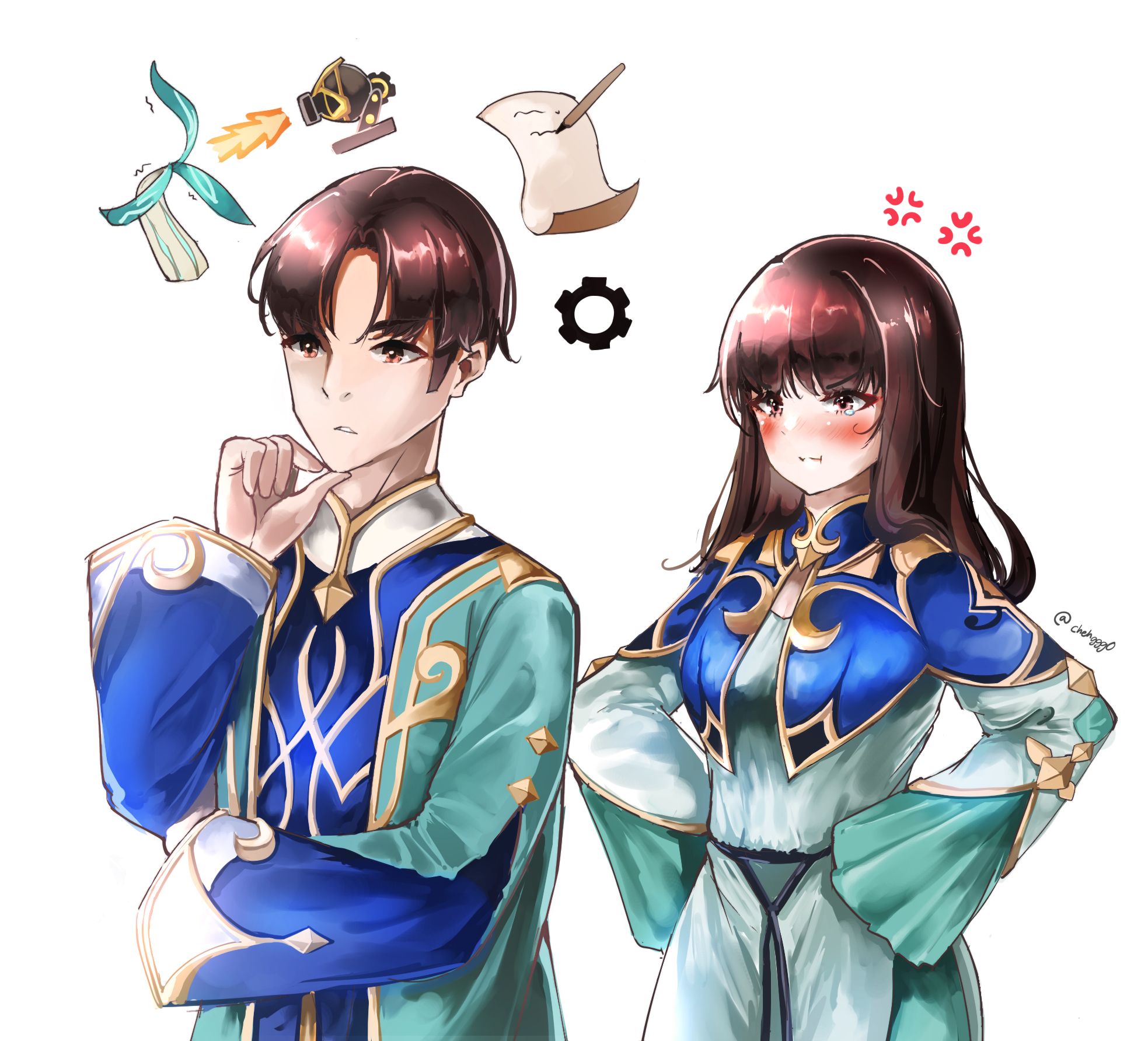 New couple in the Wenut event Genshin Impact | HoYoLAB