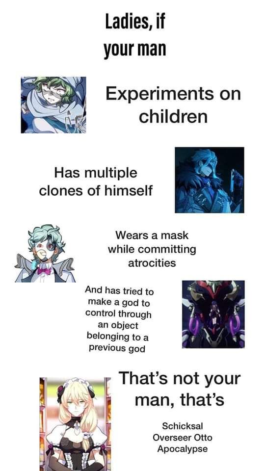 There's only one otto Honkai Impact 3rd | HoYoLAB