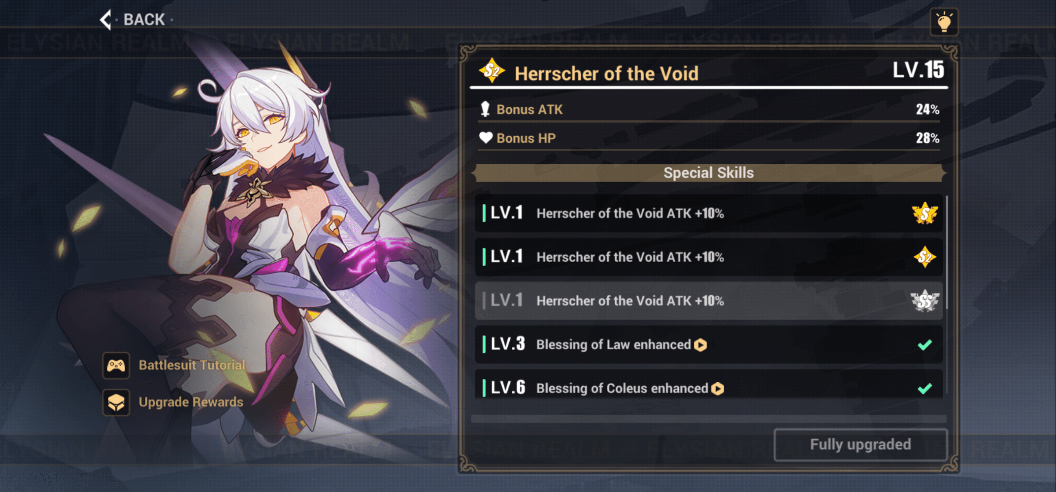Elysian Realm Character Guide (Herrscher of the Void) Honkai Impact 3rd ...