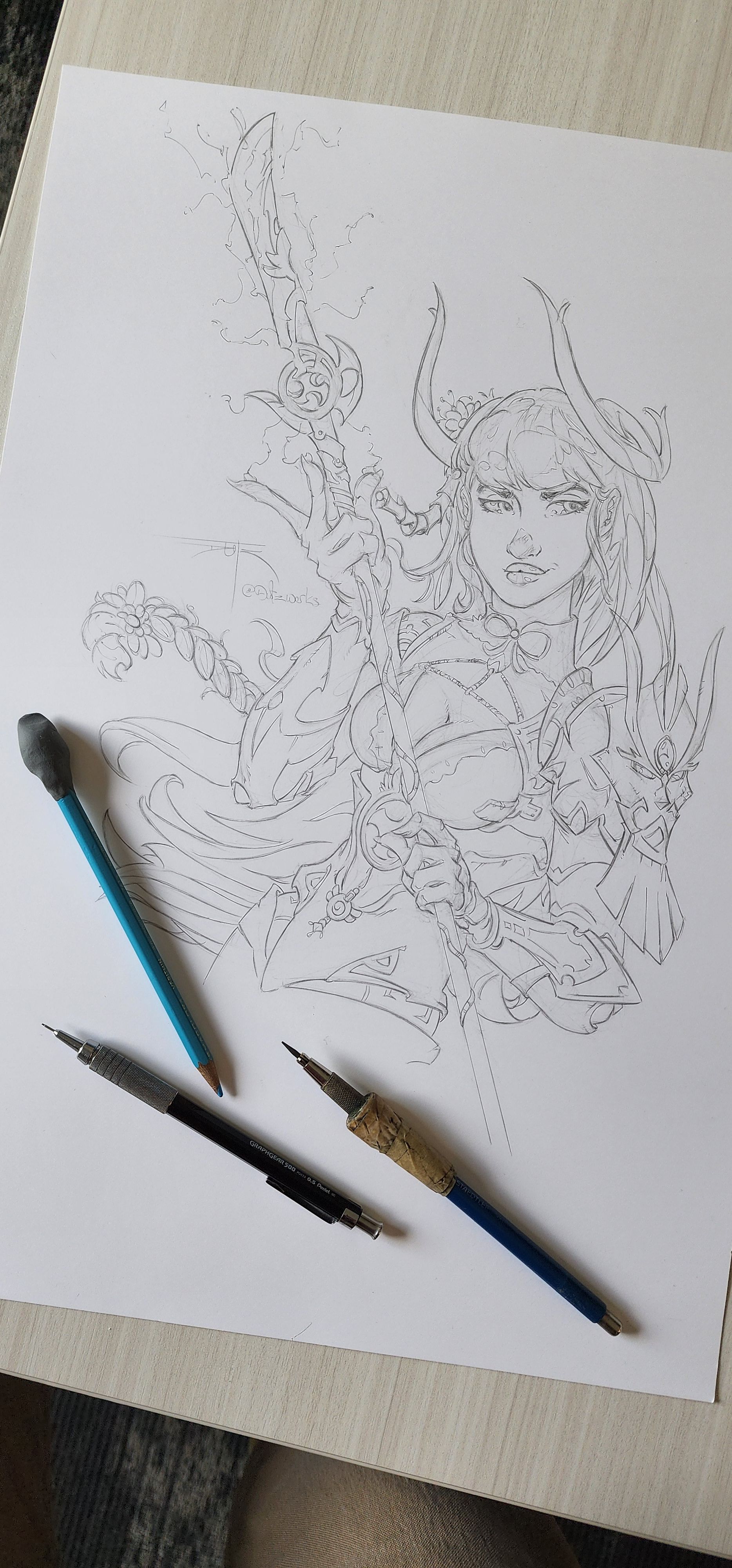 Raiden Shogun art! Genshin Impact | HoYoLAB