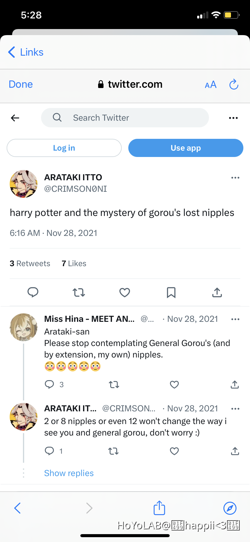LMAOOO THIS TWITTER THRED- Genshin Impact | HoYoLAB