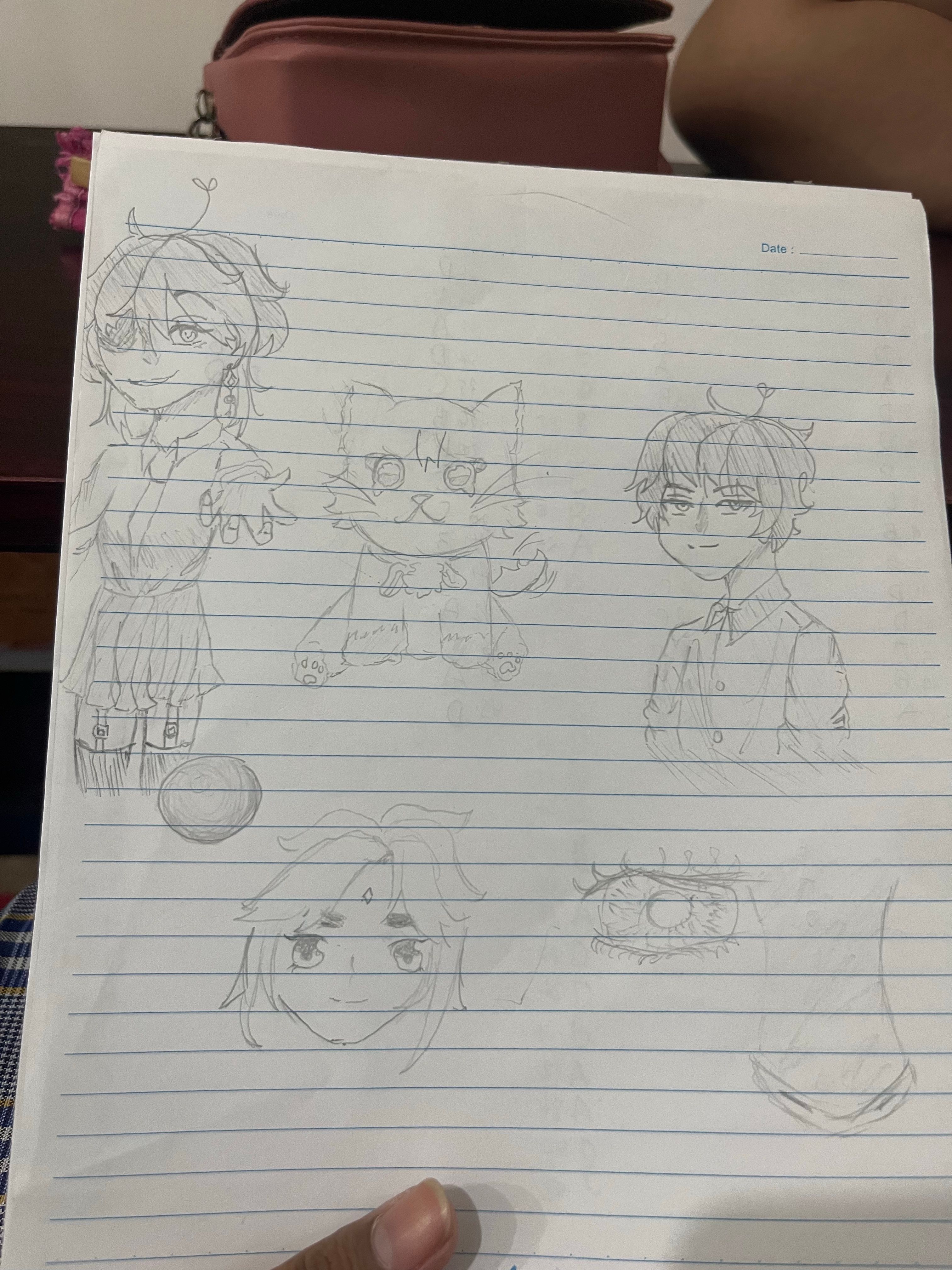 New ocs that I’ll probably never draw again | HoYoLAB