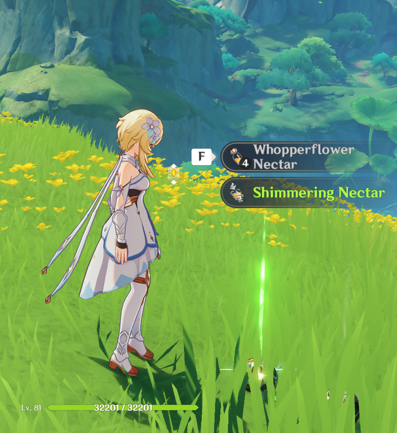 i killed my bestie who i thought was mint but then turned into a whopperflower :( Genshin Impact ...