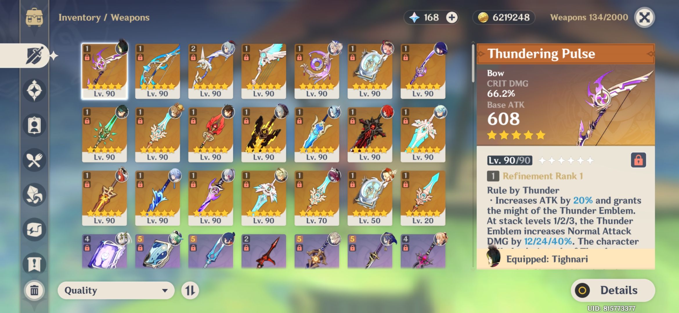 F2P weapon roster update Genshin Impact | HoYoLAB