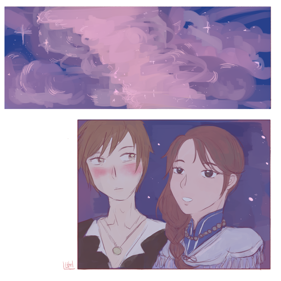 Timaeus and Ying'er: Holding hands Genshin Impact | HoYoLAB