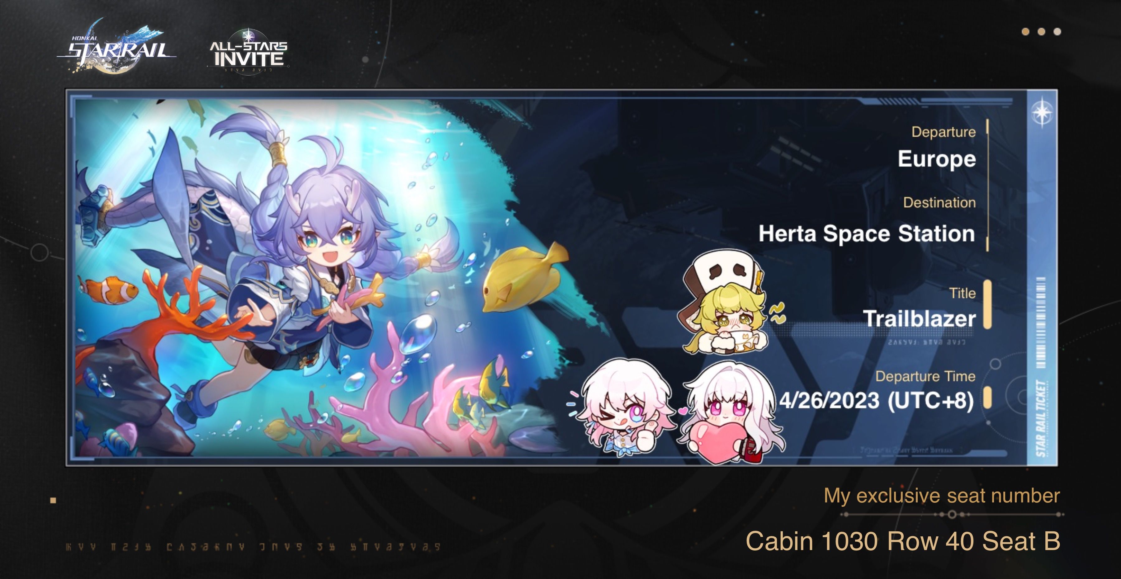 Showing off my pass Honkai: Star Rail | HoYoLAB