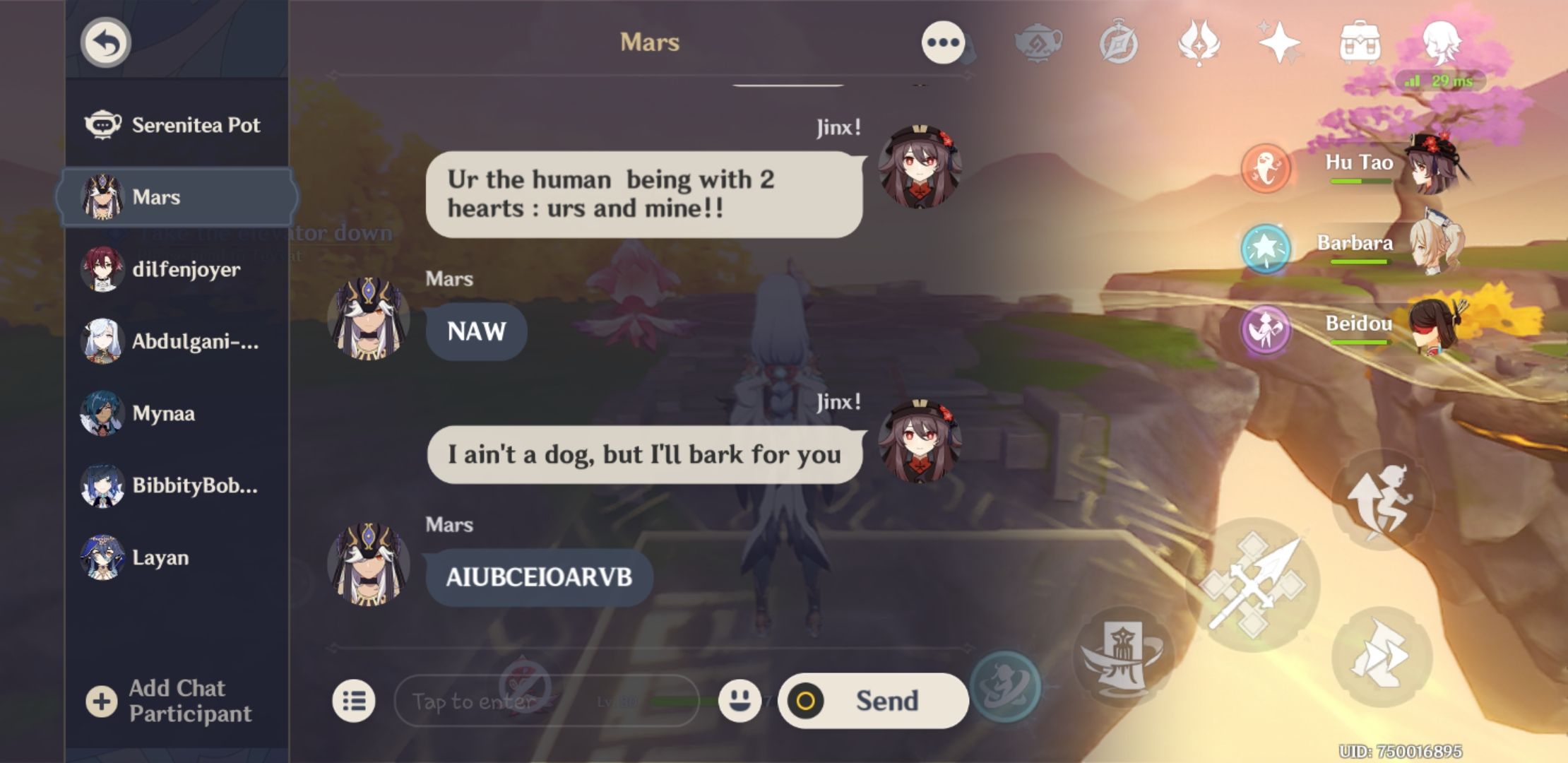 I love having good pick up lines Genshin Impact | HoYoLAB