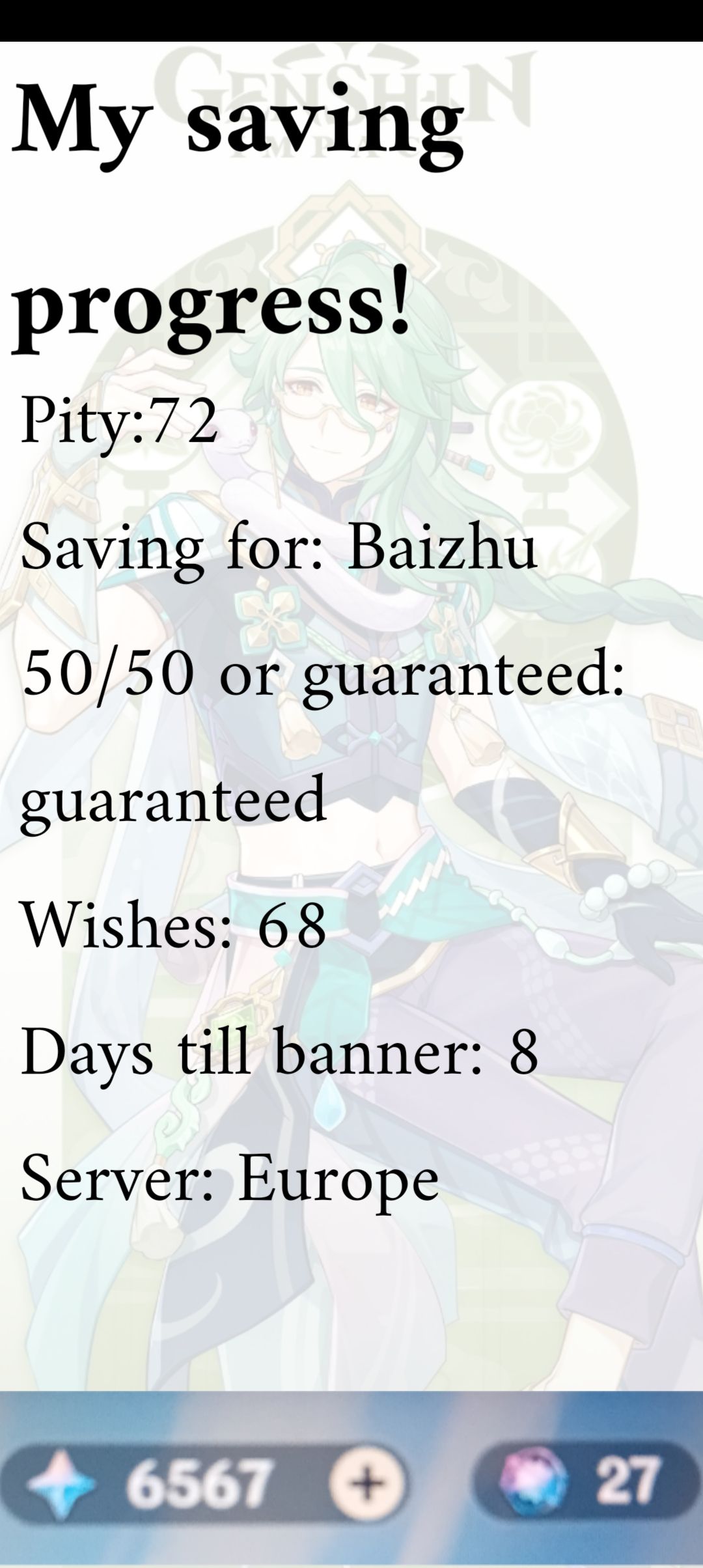 biazhu progress!!! Genshin Impact | HoYoLAB