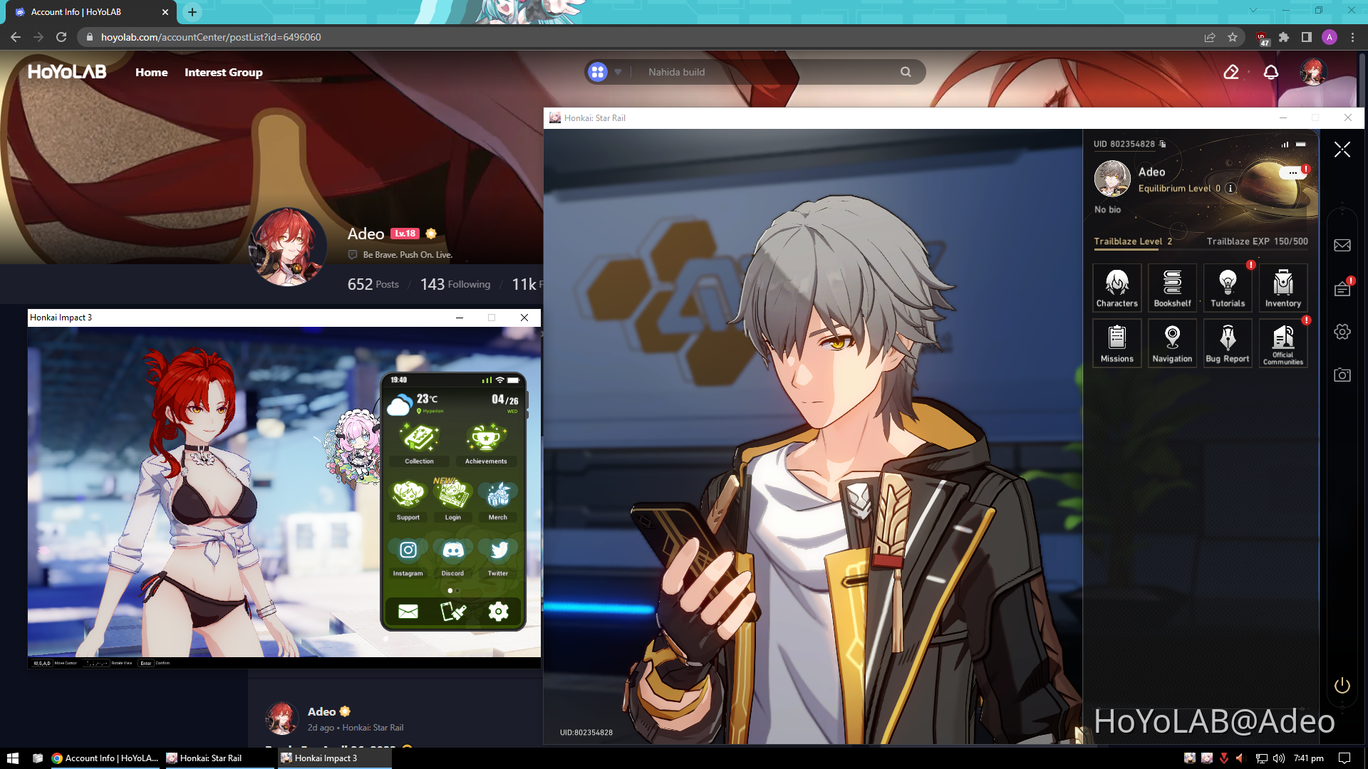 I Have A Decent PC To Play With 🖥️ Honkai: Star Rail | HoYoLAB