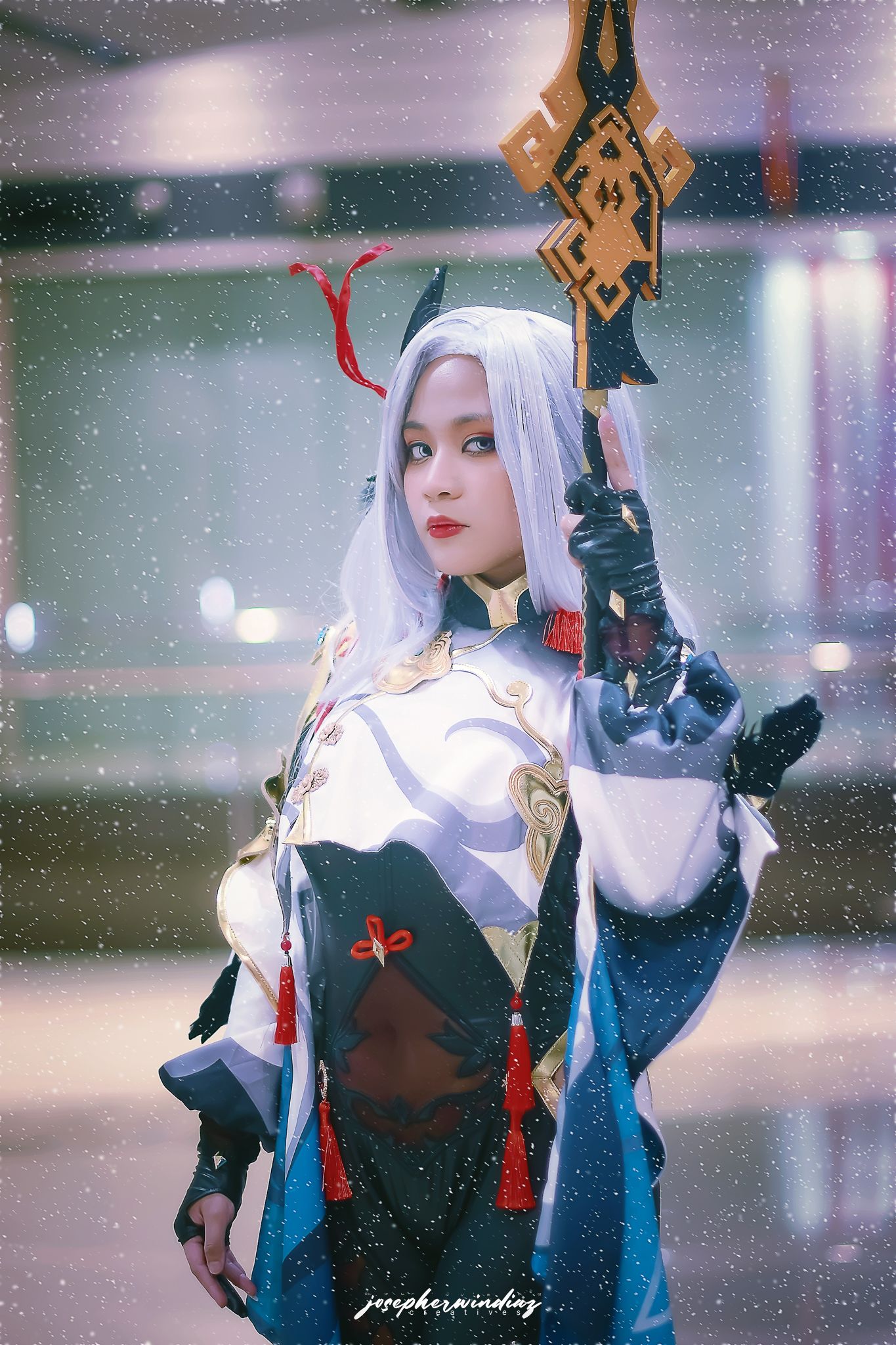 Shenhe from Genshin Impact Photoshoot Cosplay Genshin Impact | HoYoLAB