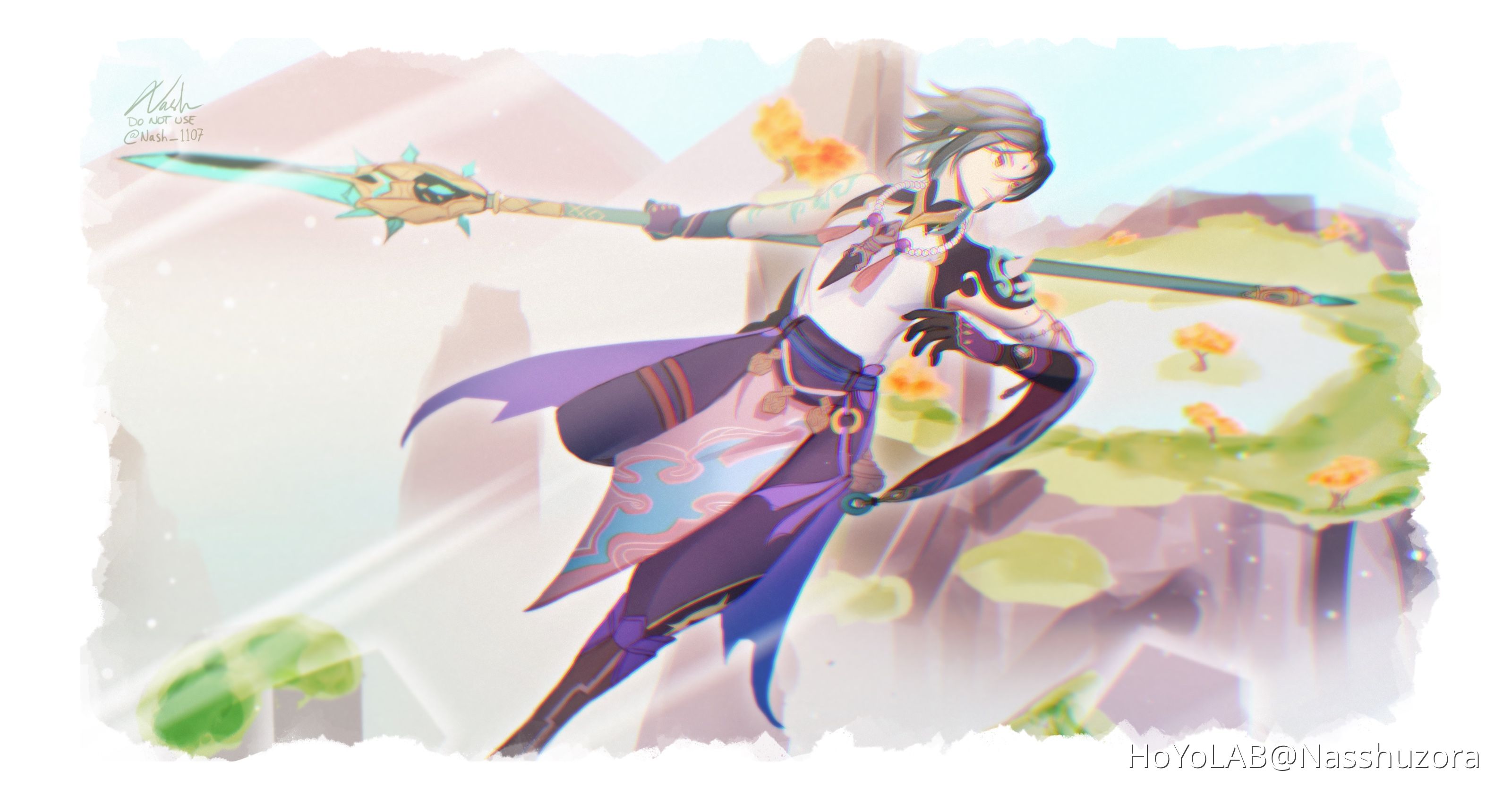 Above Mt. Hulao Genshin Impact | HoYoLAB