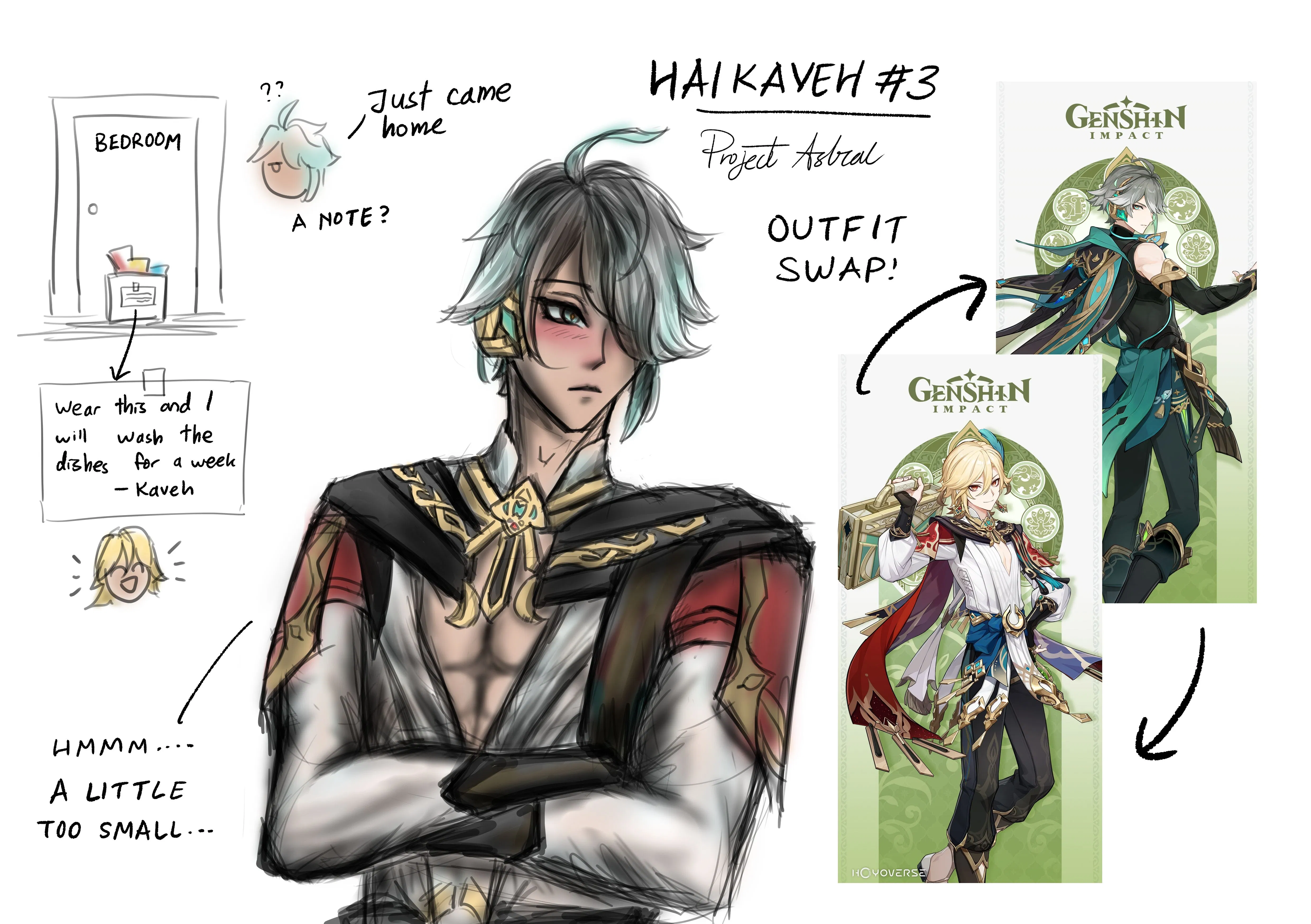 Fan Art Of Haikaveh 3 Genshin Impact Hoyolab