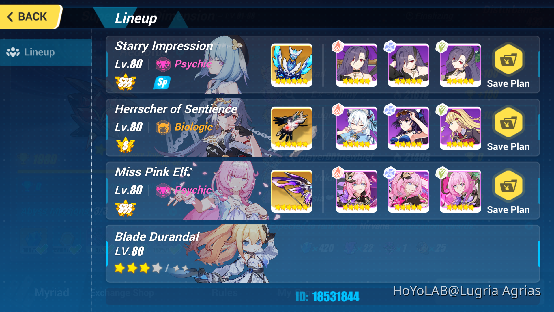 Opaque Shadow (Qua Bleed) | Ex Abyss RL D433 Honkai Impact 3rd | HoYoLAB