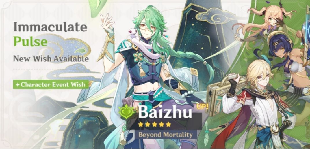Baizou, Ganyu, Kaveh, Candice and Fischl are coming xD I'll pull for ...