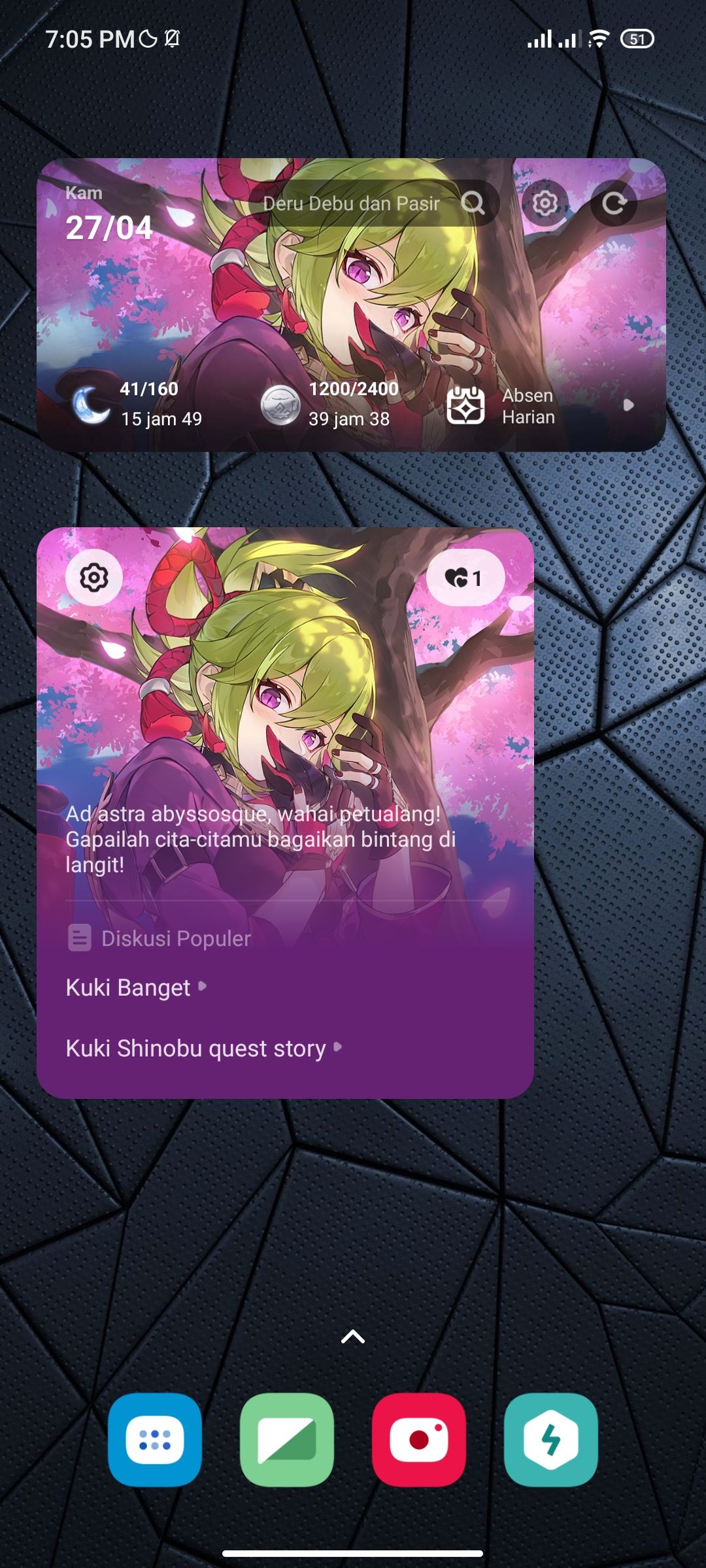 WIDGETS KUKI Genshin Impact | HoYoLAB