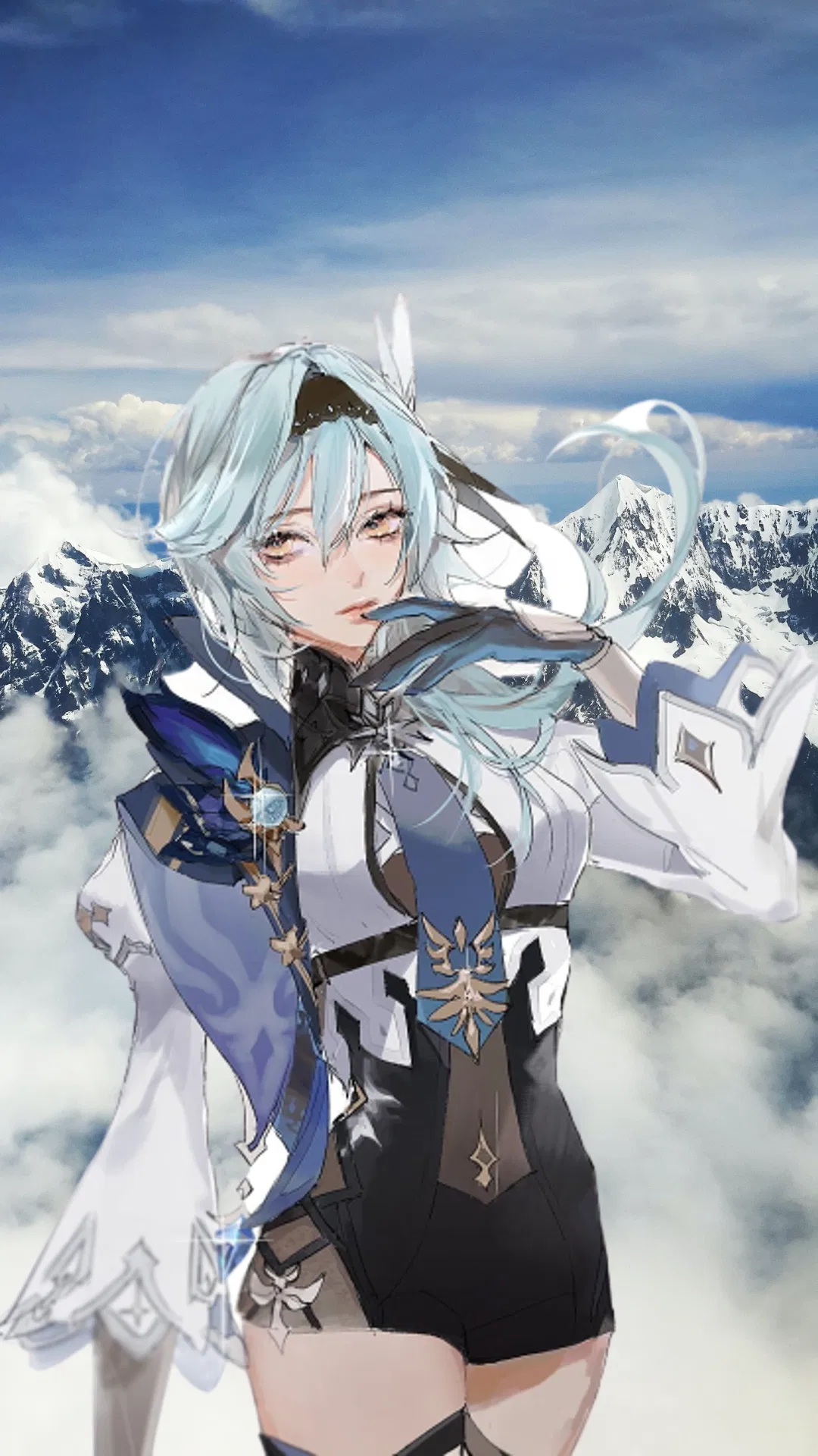 Eula Phone background Genshin Impact | HoYoLAB