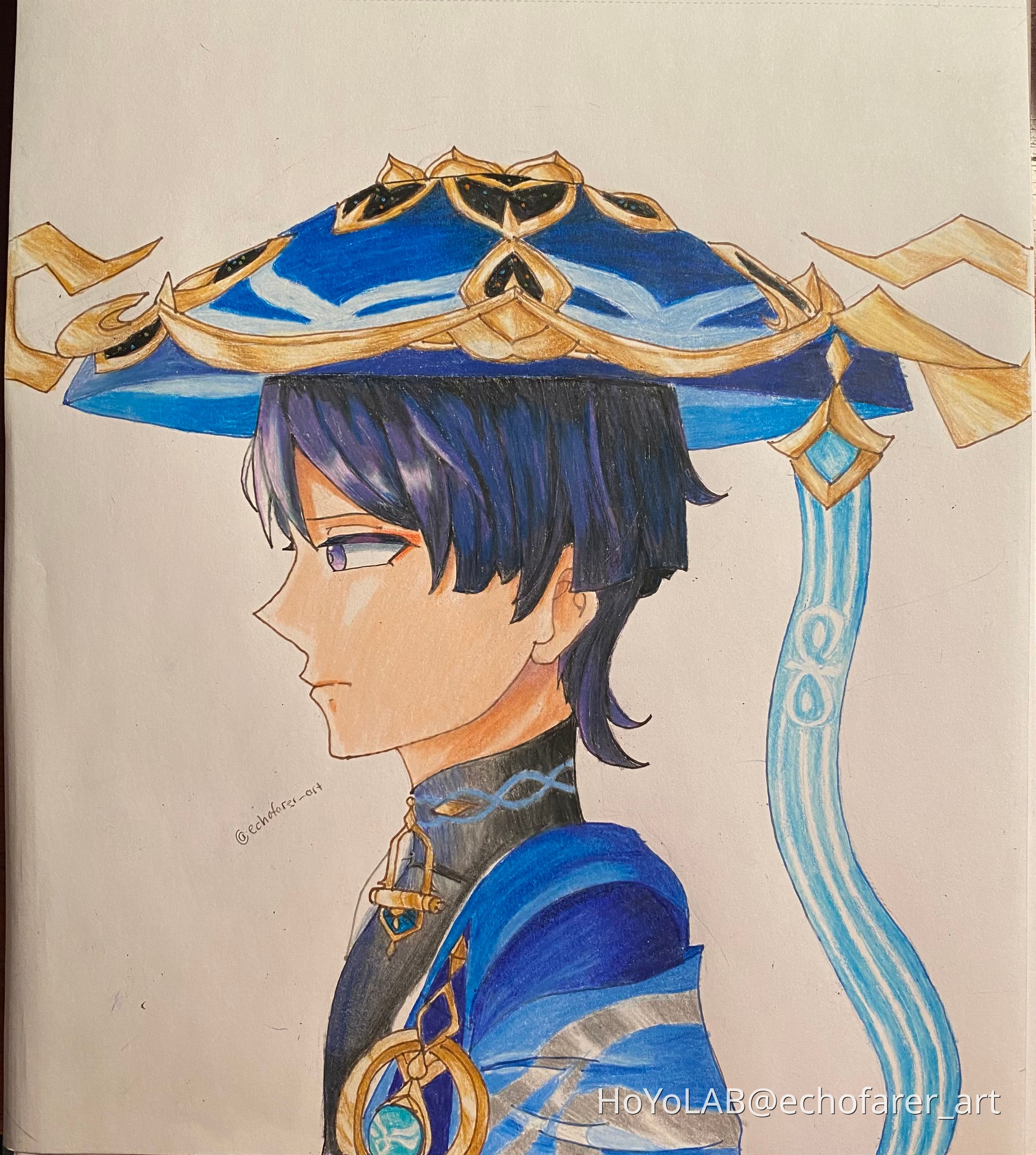 Wanderer art Genshin Impact | HoYoLAB