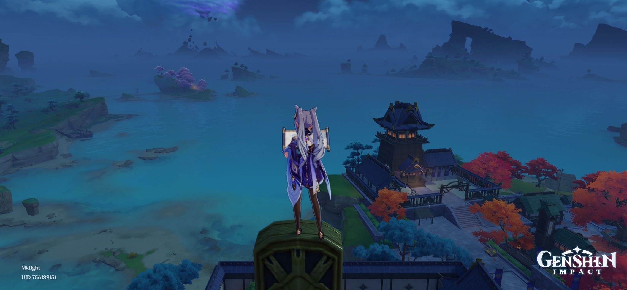 Morning views before facing the shogun Genshin Impact | HoYoLAB