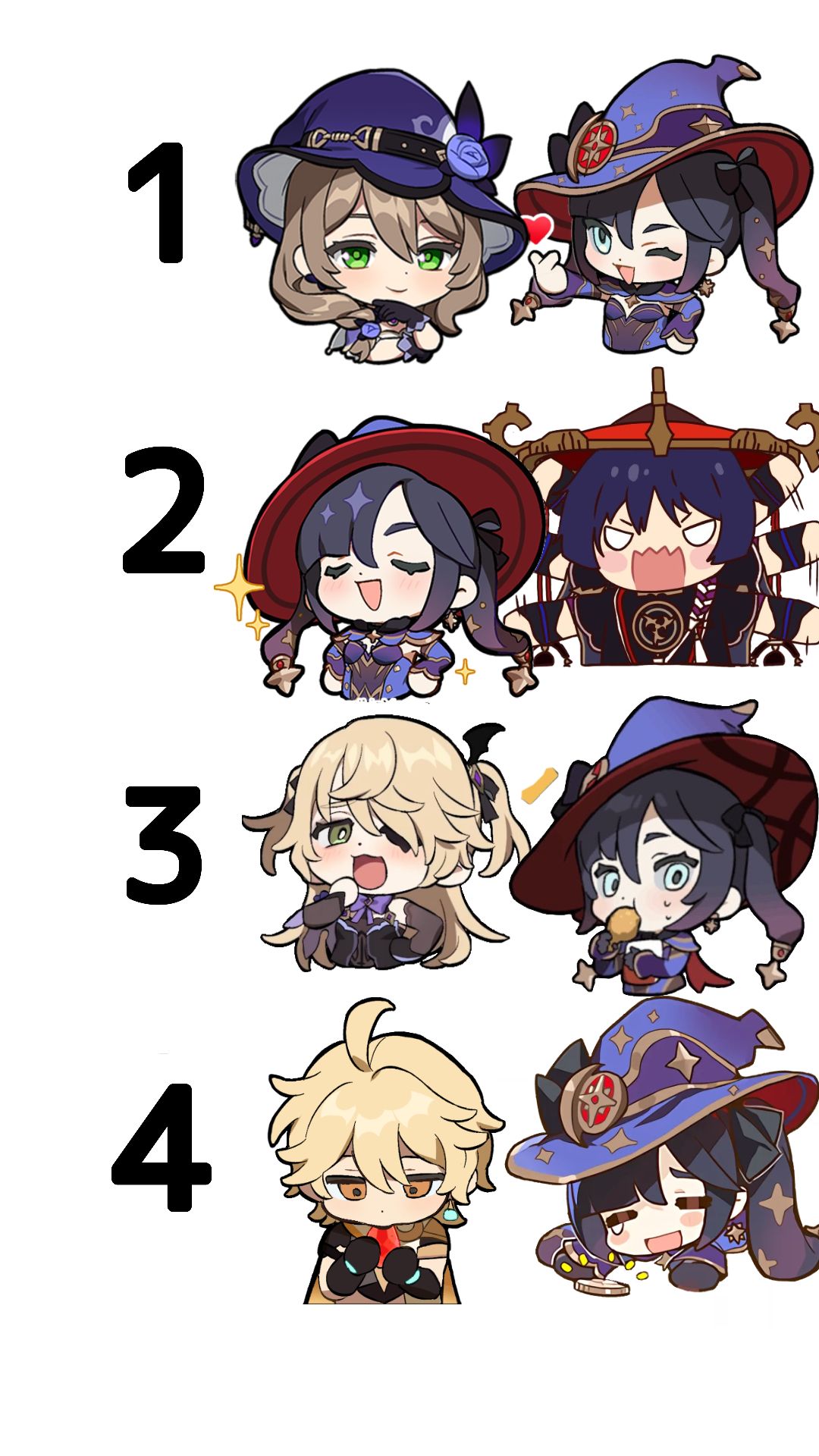 Which ship do you like? (Mona edition) pt2 Genshin Impact | HoYoLAB