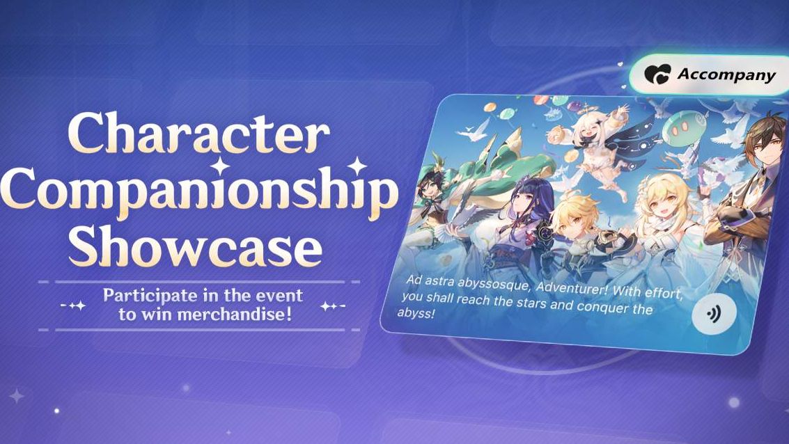 Genshin Impact Character Companionship Showcase Genshin Impact | HoYoLAB