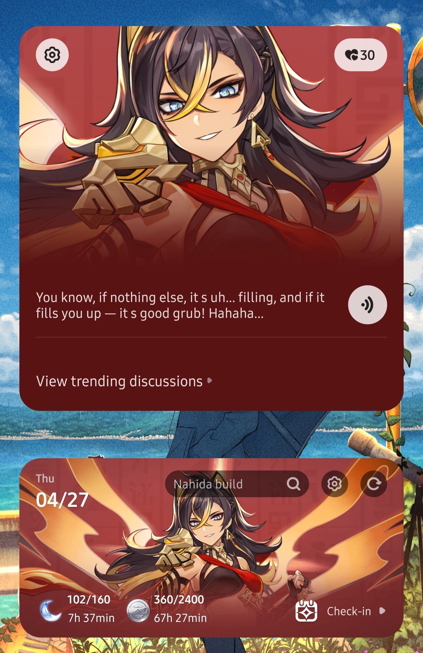 Dehya my beloved (companionship showcase) Genshin Impact | HoYoLAB