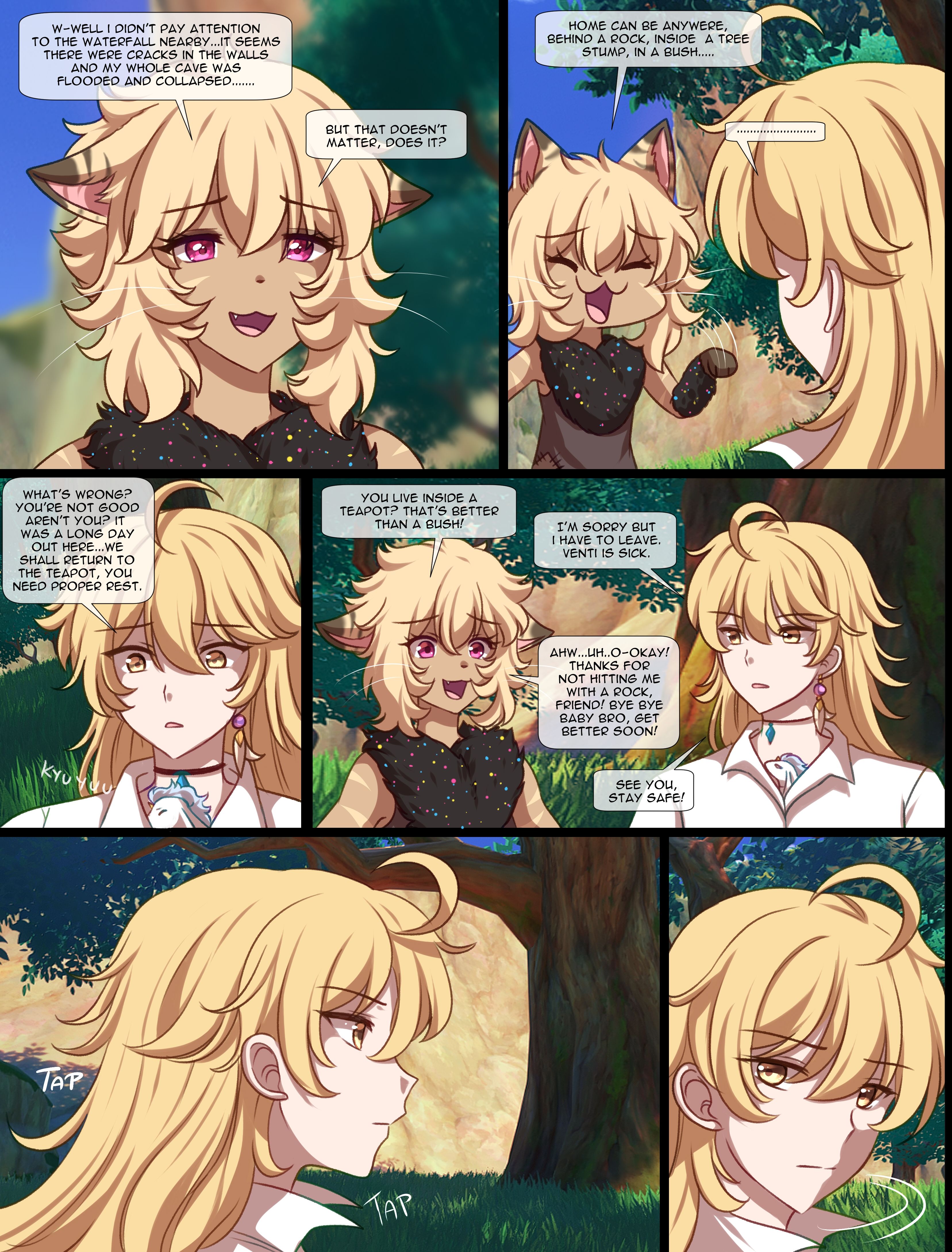 Genshin AU Fancomic-Aequilibrium Chapter 9 part 38 Genshin Impact | HoYoLAB