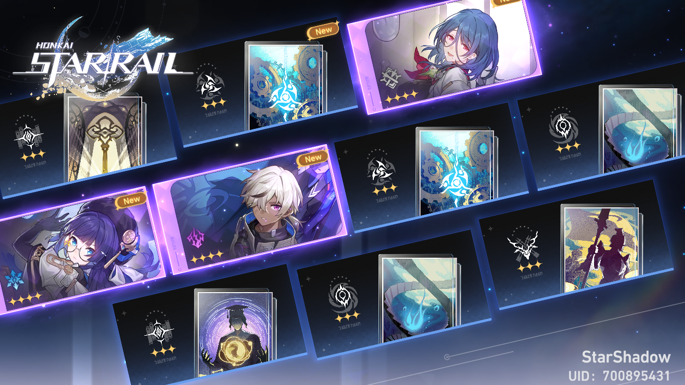 4* pull 3x Honkai: Star Rail | HoYoLAB