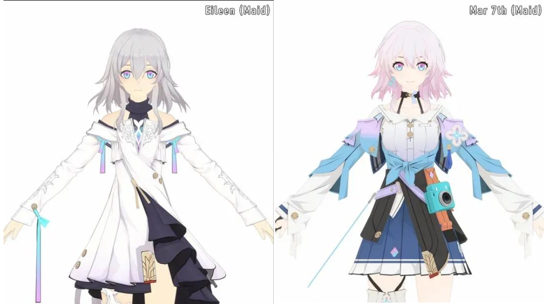 Eileen et March7th Honkai: Star Rail | HoYoLAB