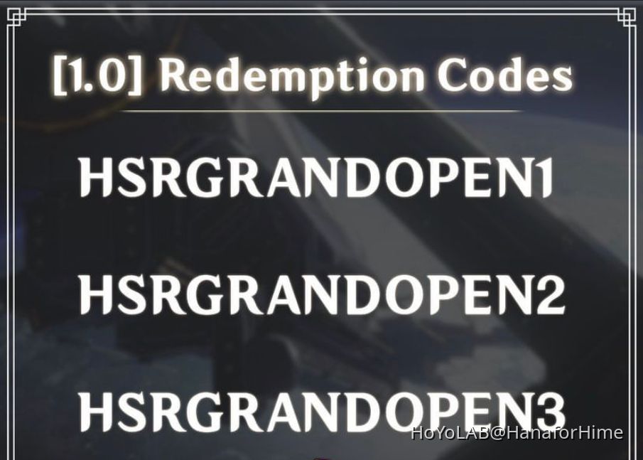 STARRAIL REDEMPTION CODE Honkai: Star Rail | HoYoLAB